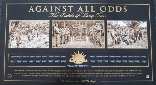 Military - Against All Odds - The Battle Of Long Tan Limited Edition ...