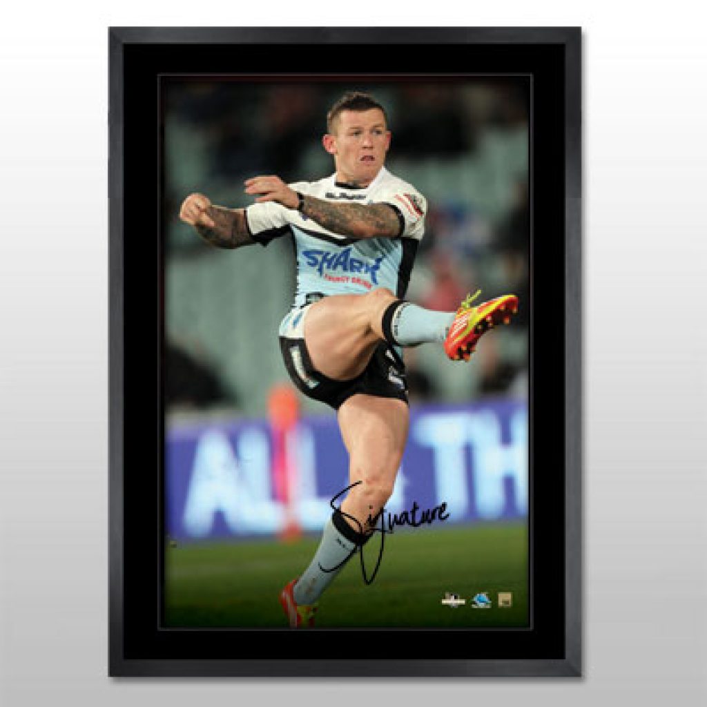 NRL - Cronulla Sharks - Todd Carney Signed Photograph | Taylormade ...