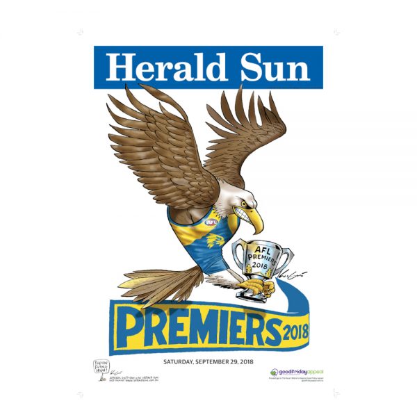 West Coast Eagles - Boxed Brownlow Medal w/ LED Lighting Display ...