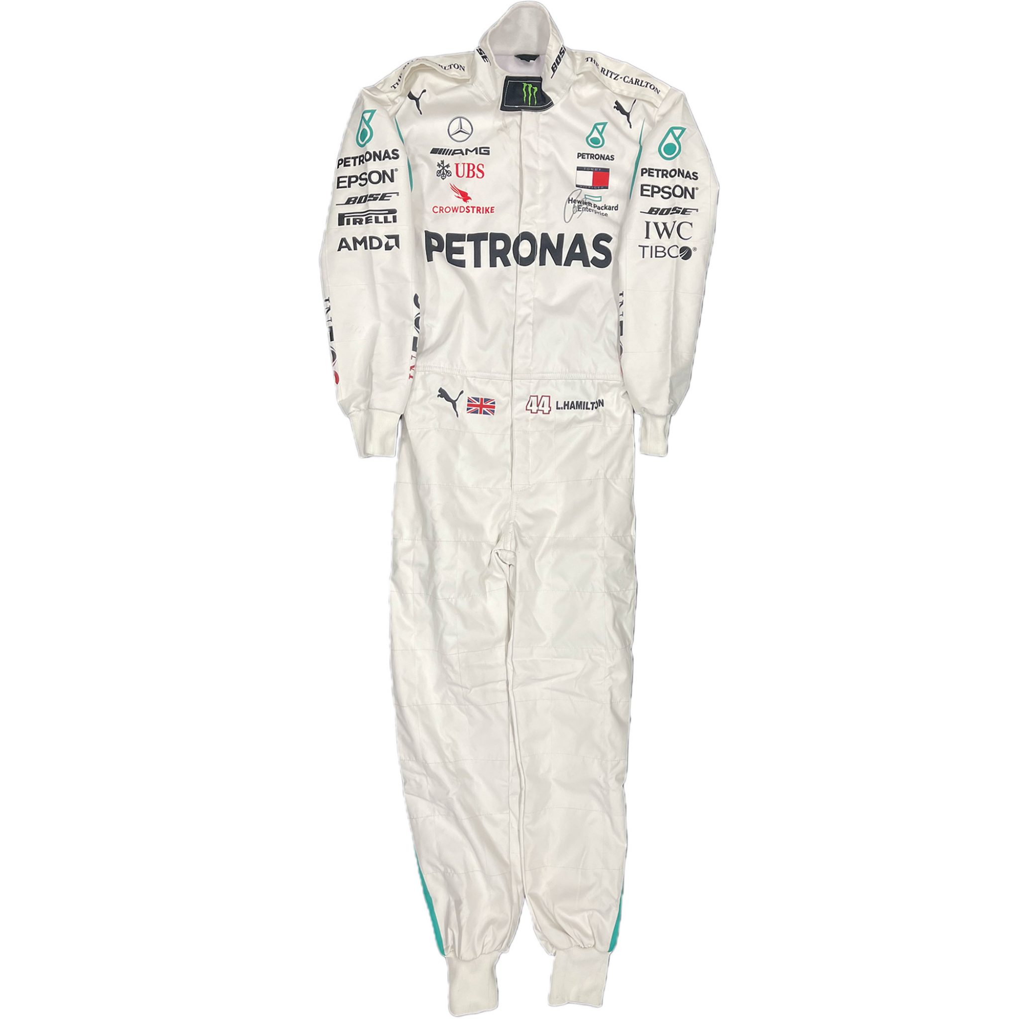 Lewis Hamilton Signed & Framed Full Size Formula One Race Suit ...
