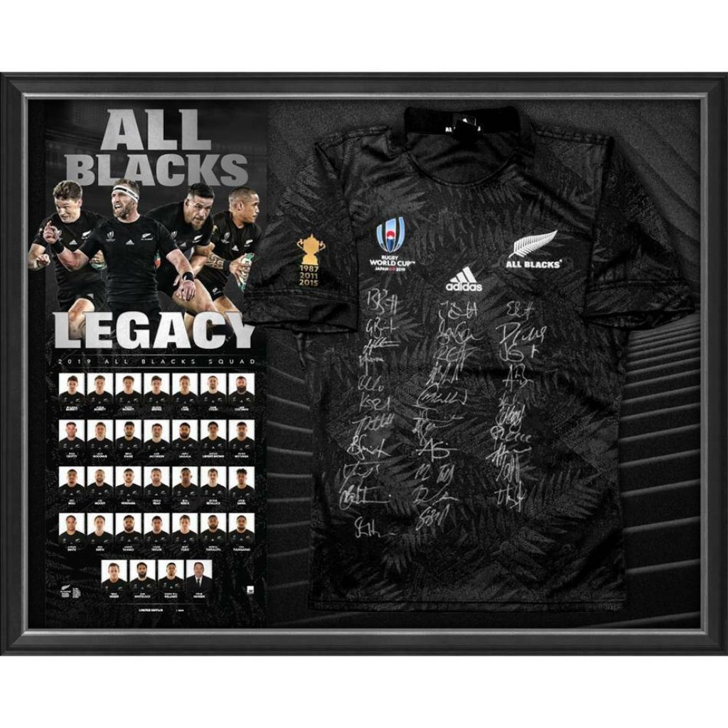 New Zealand All Blacks - 'Record Breakers' Tribute Frame | Taylormade ...
