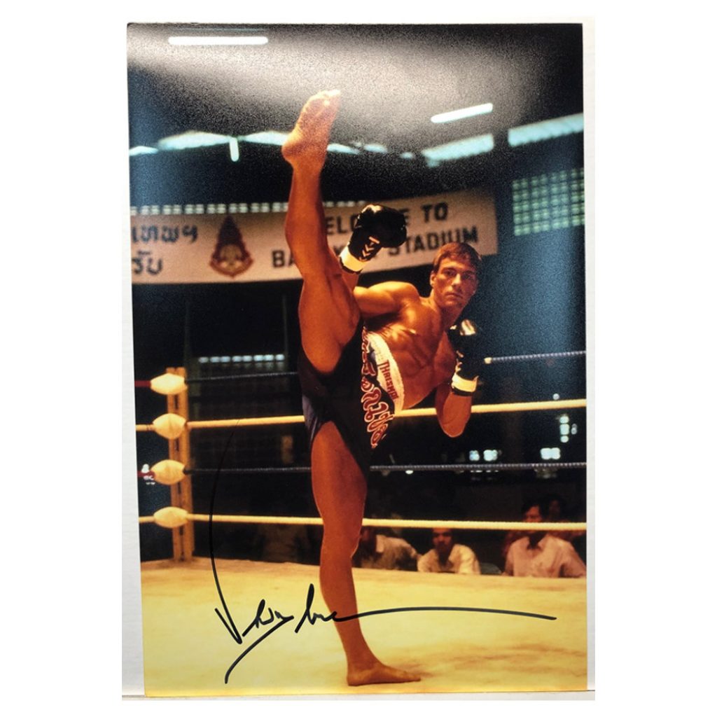 Jean Claude Van Damme - Signed & Framed Maximum Risk Movie Poster ...