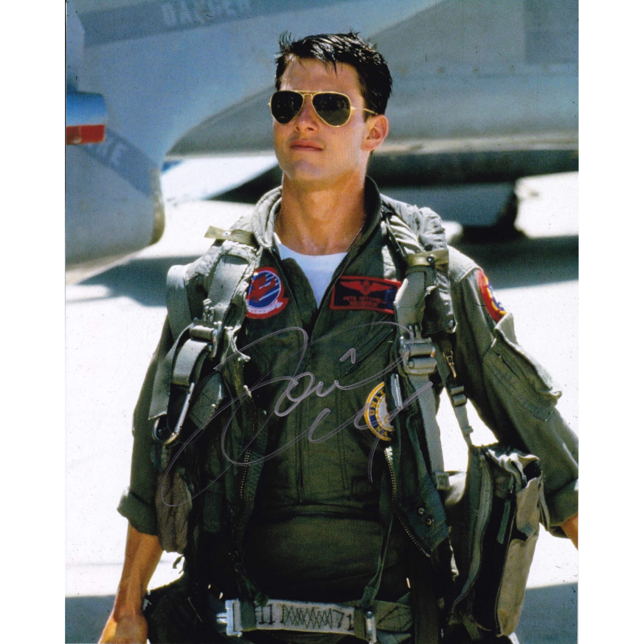 Tom Cruise "Top Gun" Signed & Framed Photograph Display | Taylormade ...
