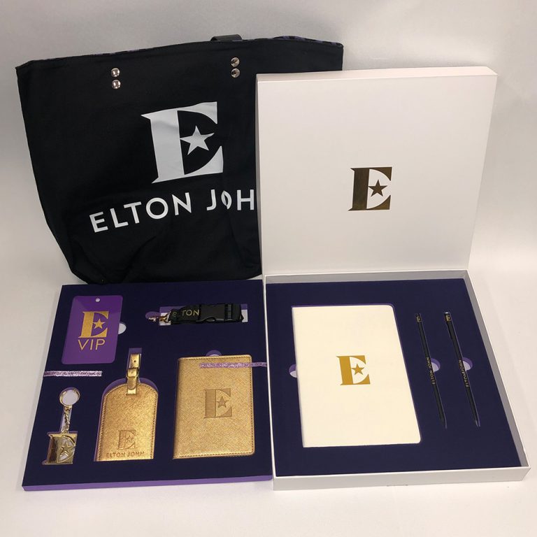 Elton John - Goodbye Yellow Brick Road VIP Tour Box & Bag | Taylormade ...