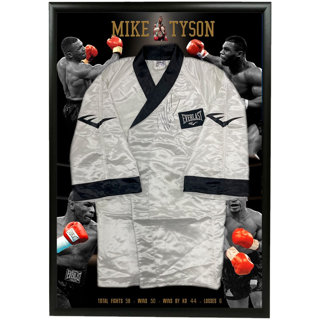 Boxing - Mike Tyson Signed & Framed Ringside Ring Bell (JSA COA ...