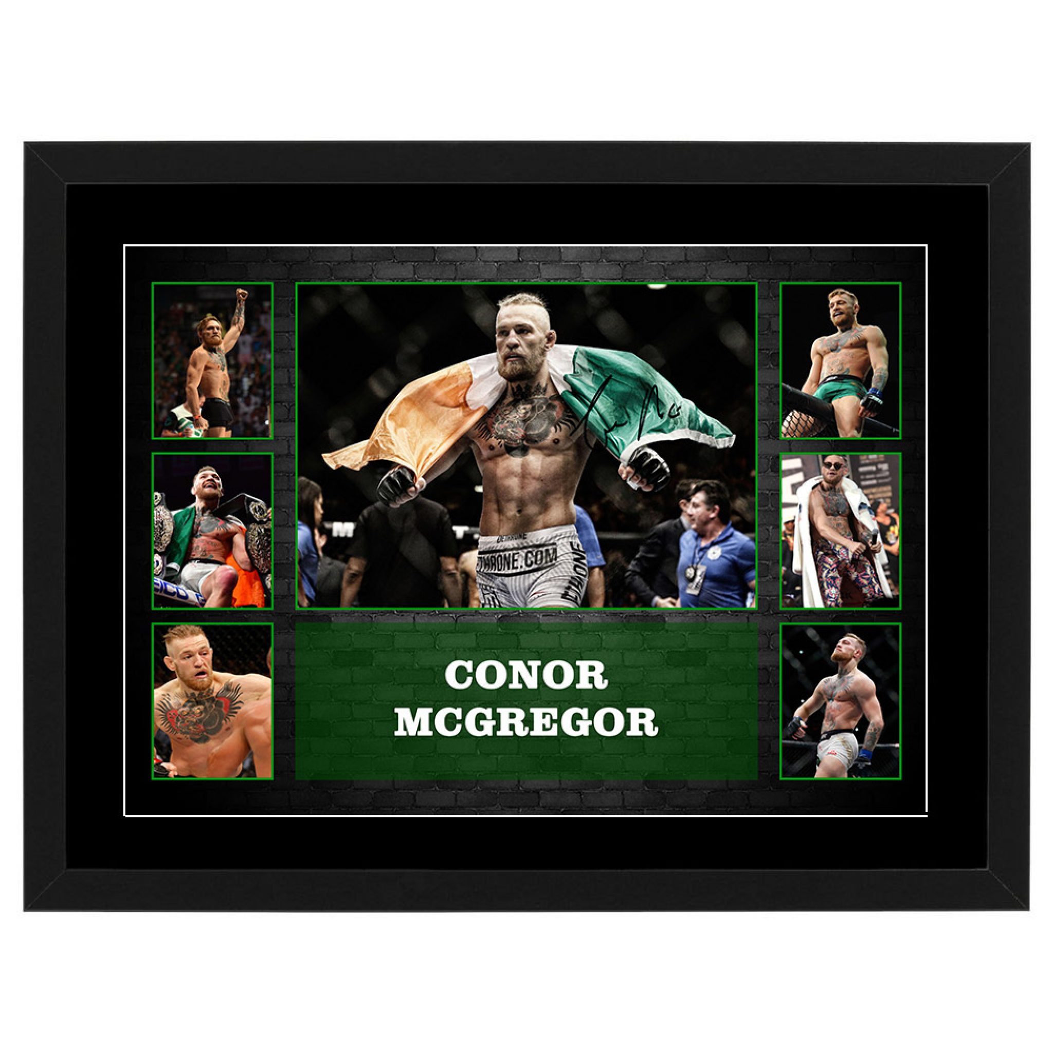 UFC - Conor McGregor Framed Pre Print Collage (Style #1) | Taylormade ...