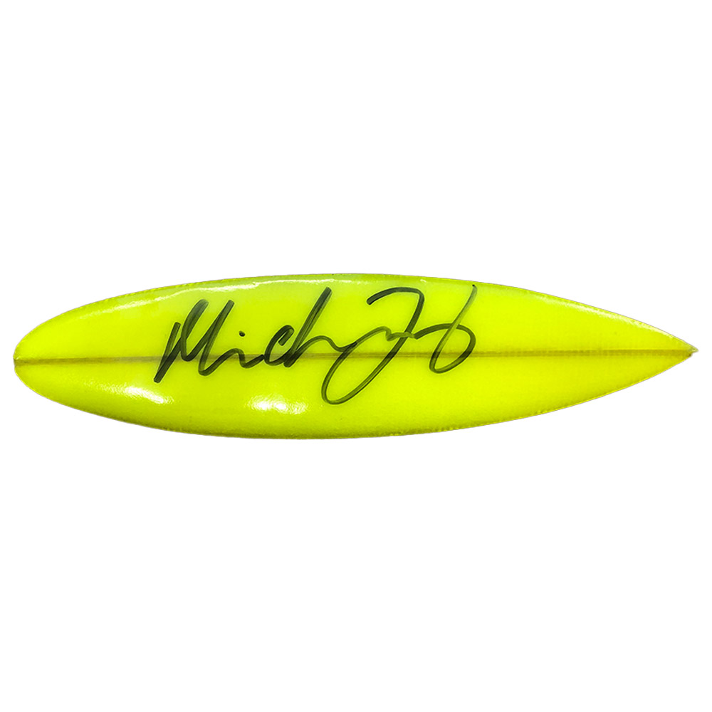 Surfing - Mick Fanning Signed & Framed "White Lightning" Mini Surfboard ...