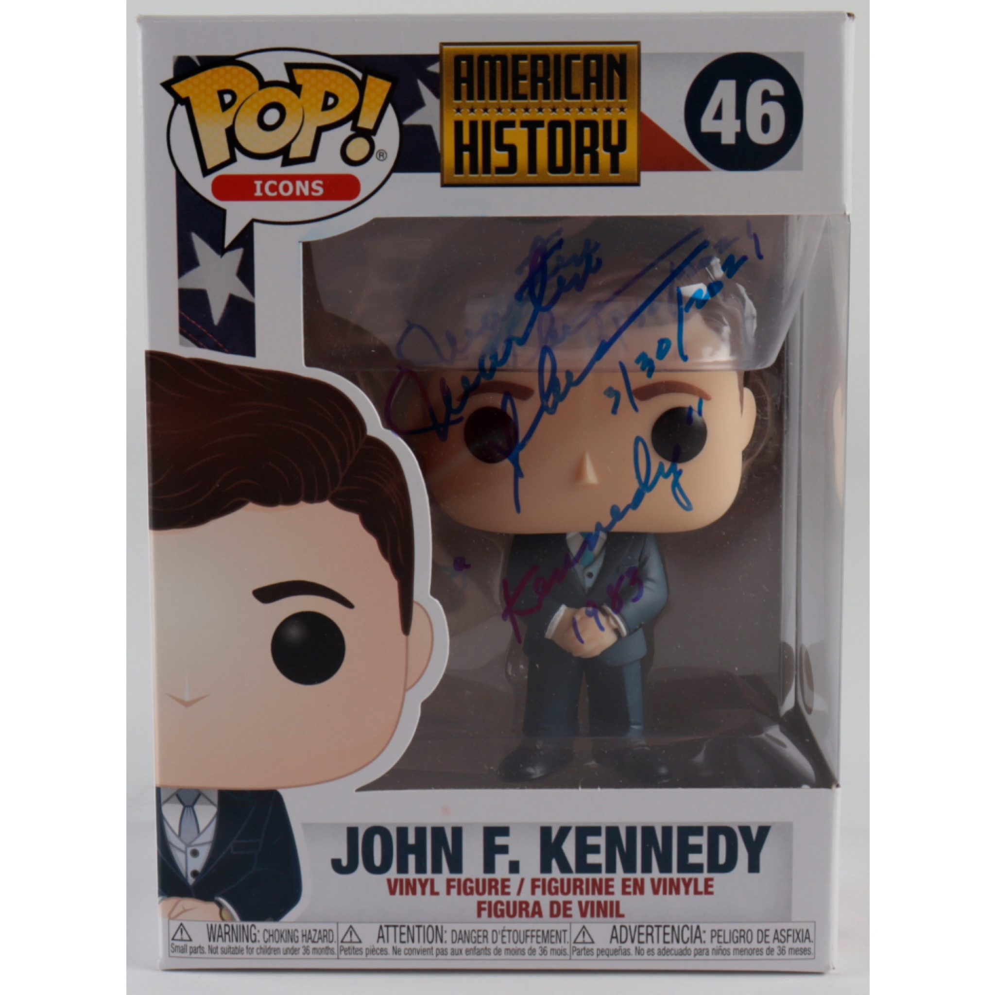 Martin Sheen - "American History" John F. Kennedy Autographed Funko Pop ...