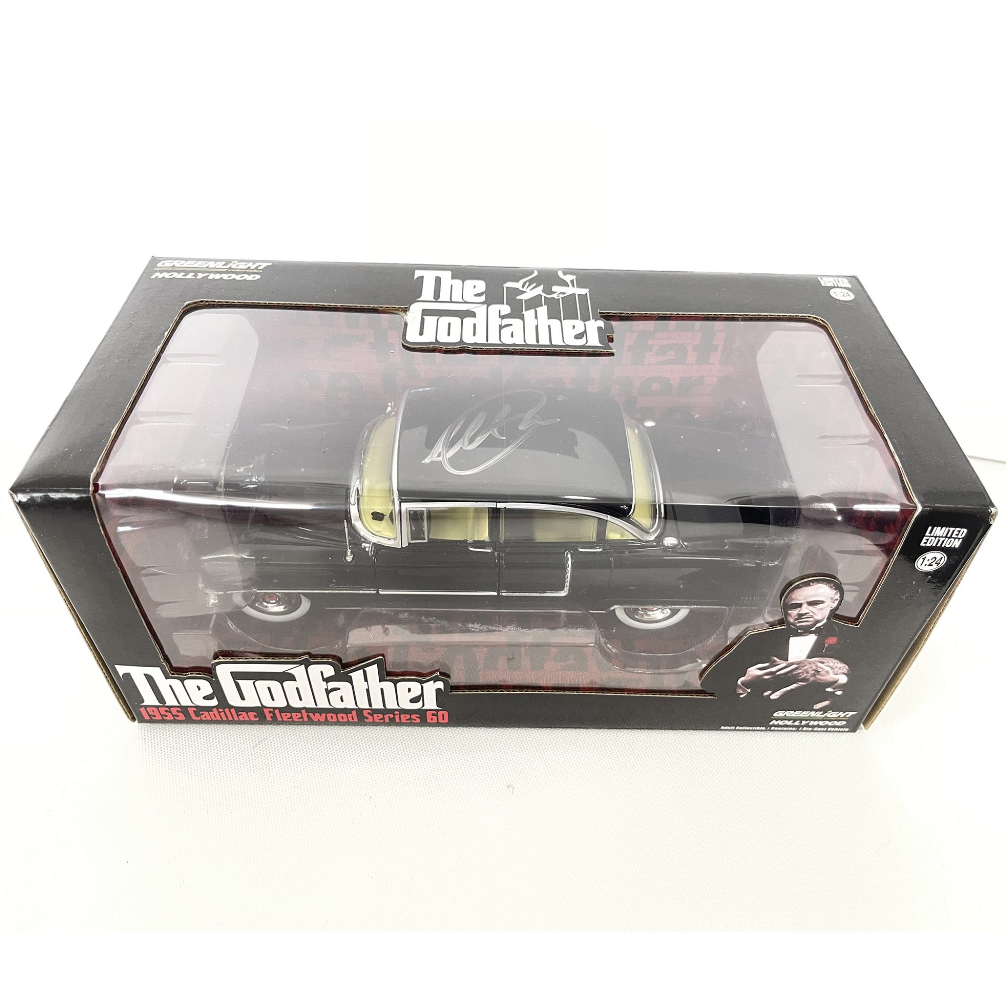 Al Pacino - "The Godfather" Hand Signed 1955 Cadillac 1:24 Model Car ...