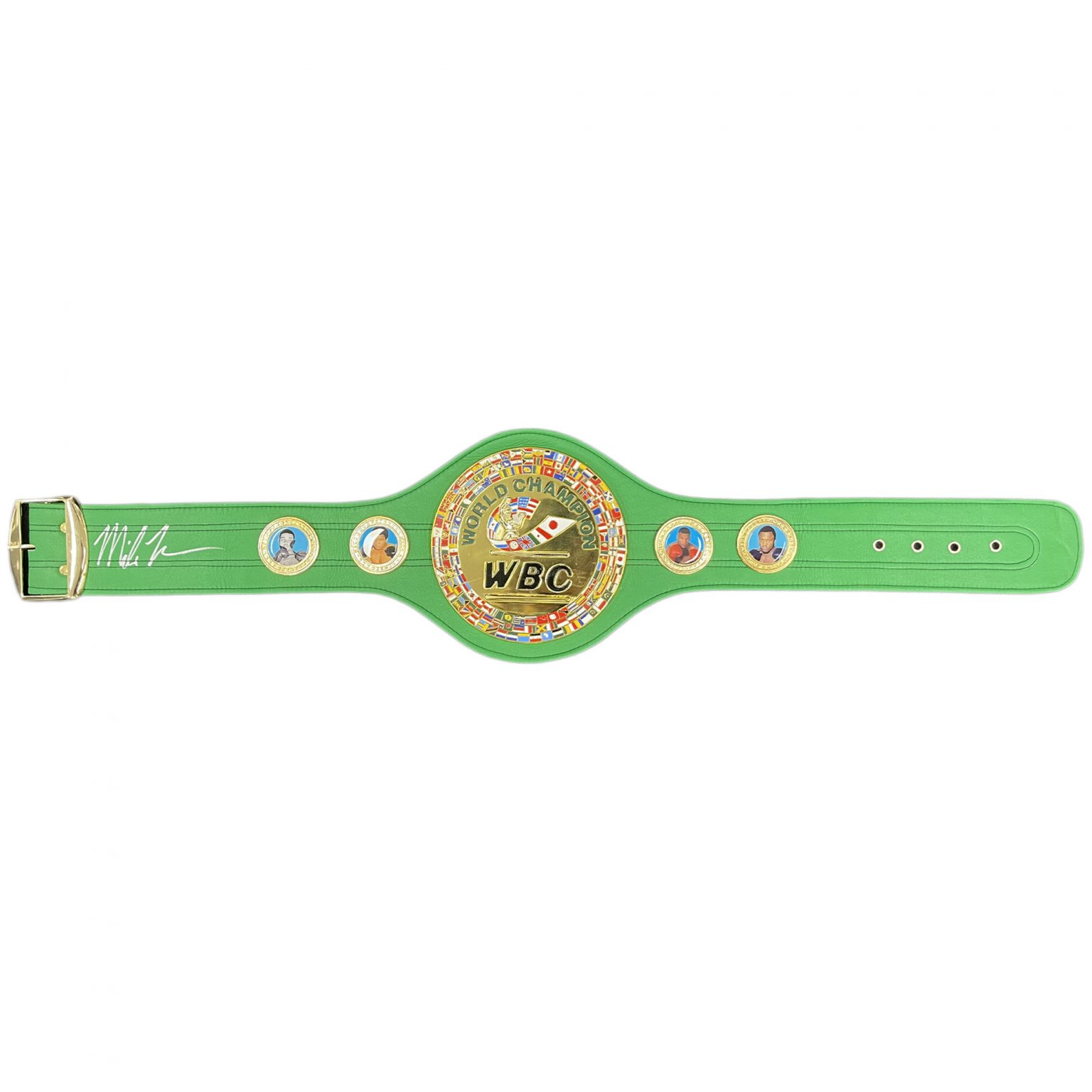 Boxing - Mike Tyson Signed & Framed Heavyweight Champions Belt ...
