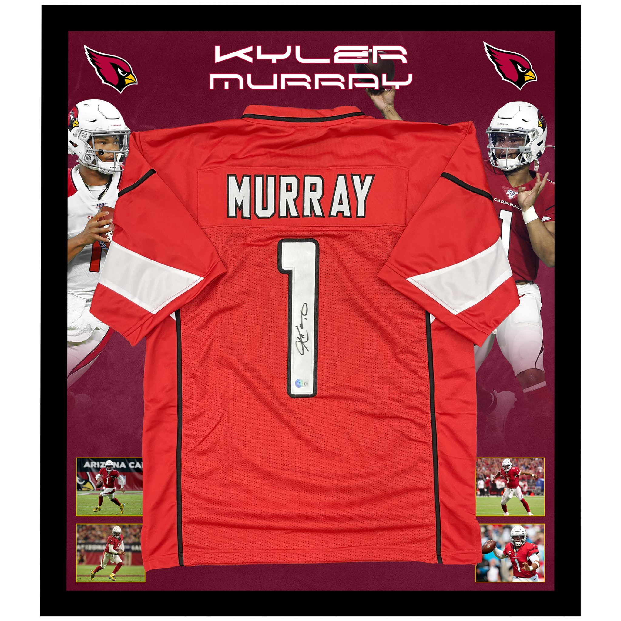 NFL – KYLER MURRAY Arizona Cardinals Signed & Framed Jersey (Beckett ...