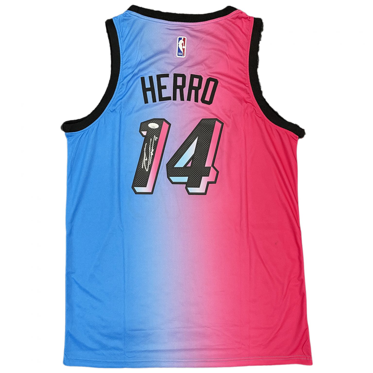 Basketball - Tyler Herro Signed & Framed Miami Heat ViceVersa Jersey ...
