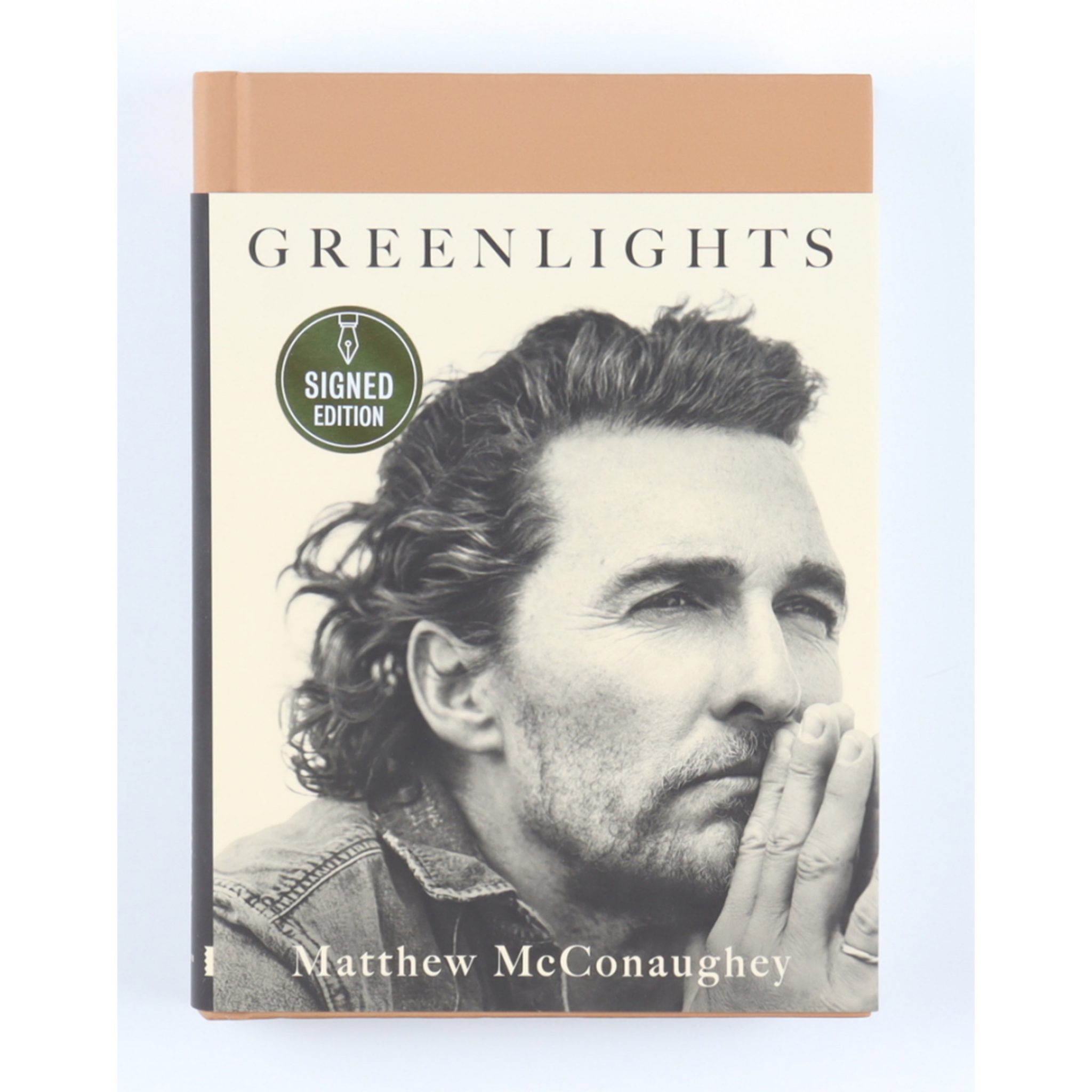 Matthew McConaughey - Hand Signed "Green Lights" Hardcover Book (JSA ...