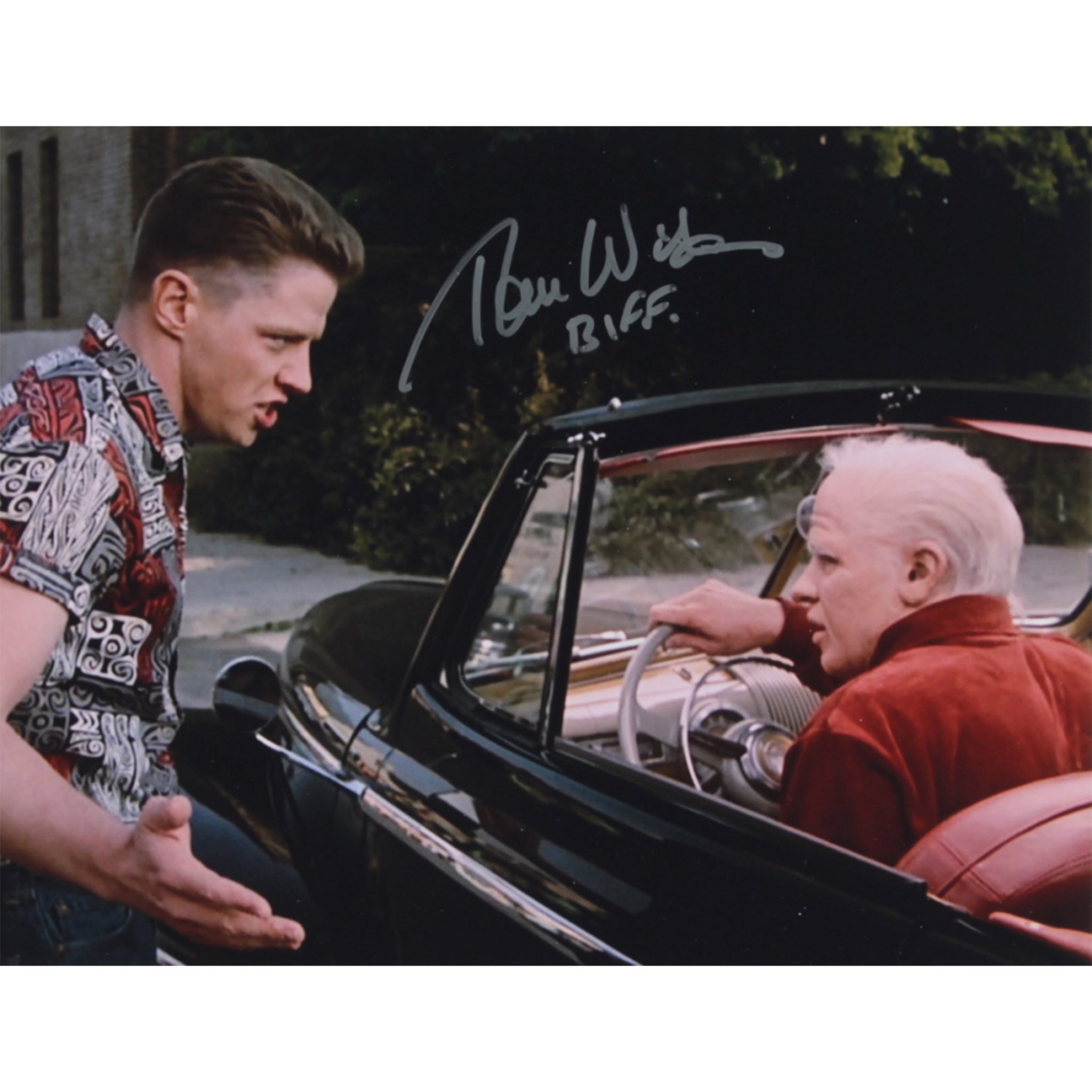 Thomas F. Wilson - "Back To The Future" Young & Old BIFF Signed ...