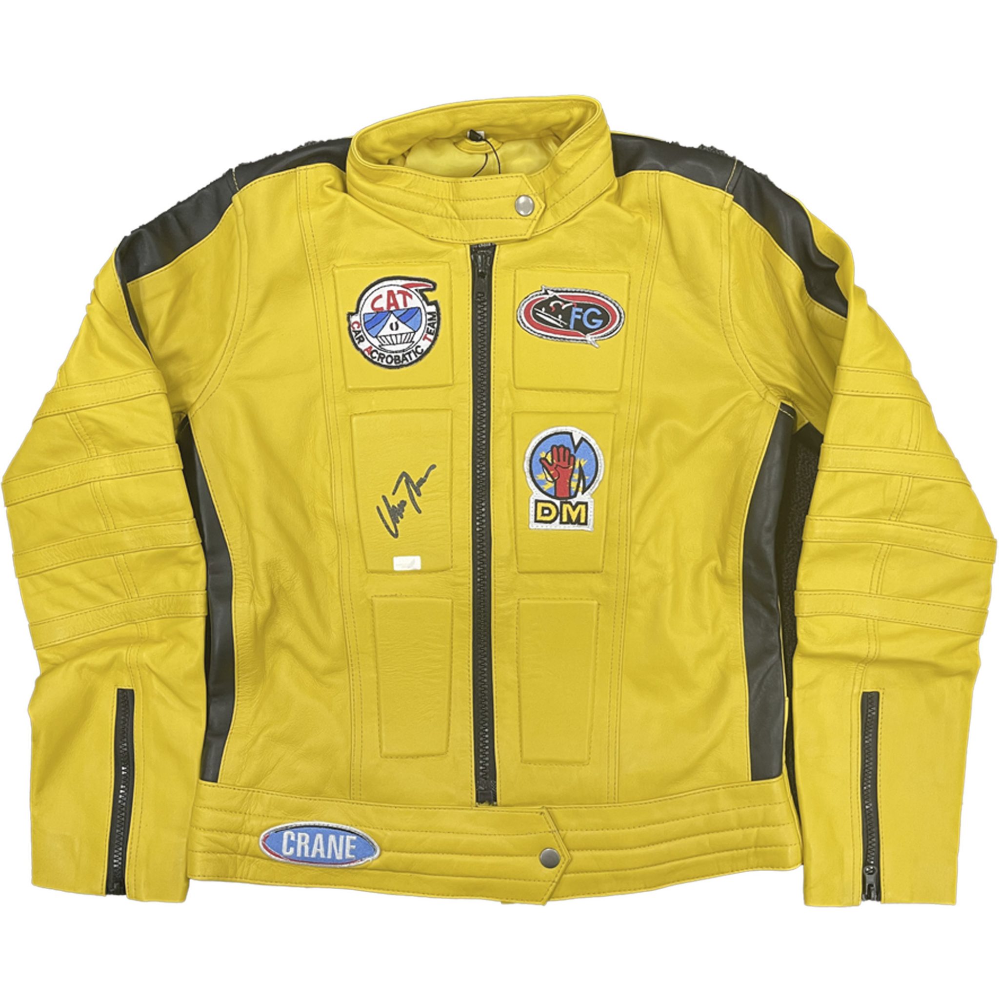 Uma Thurman - "Kill Bill" Signed & Framed Kill Bill The Bride Leather ...