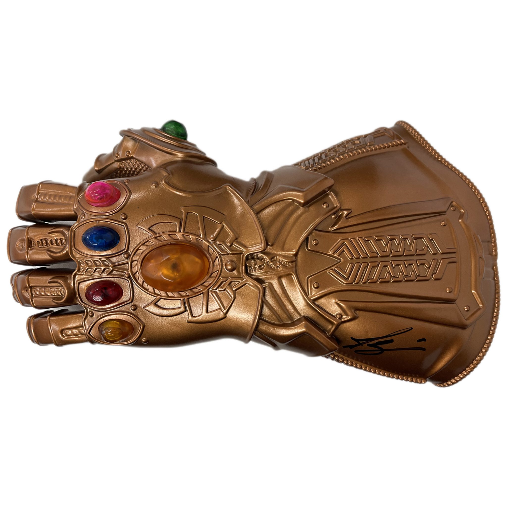 Josh Brolin - Signed & Framed "Thanos" Infinity Gauntlet (Beckett ...