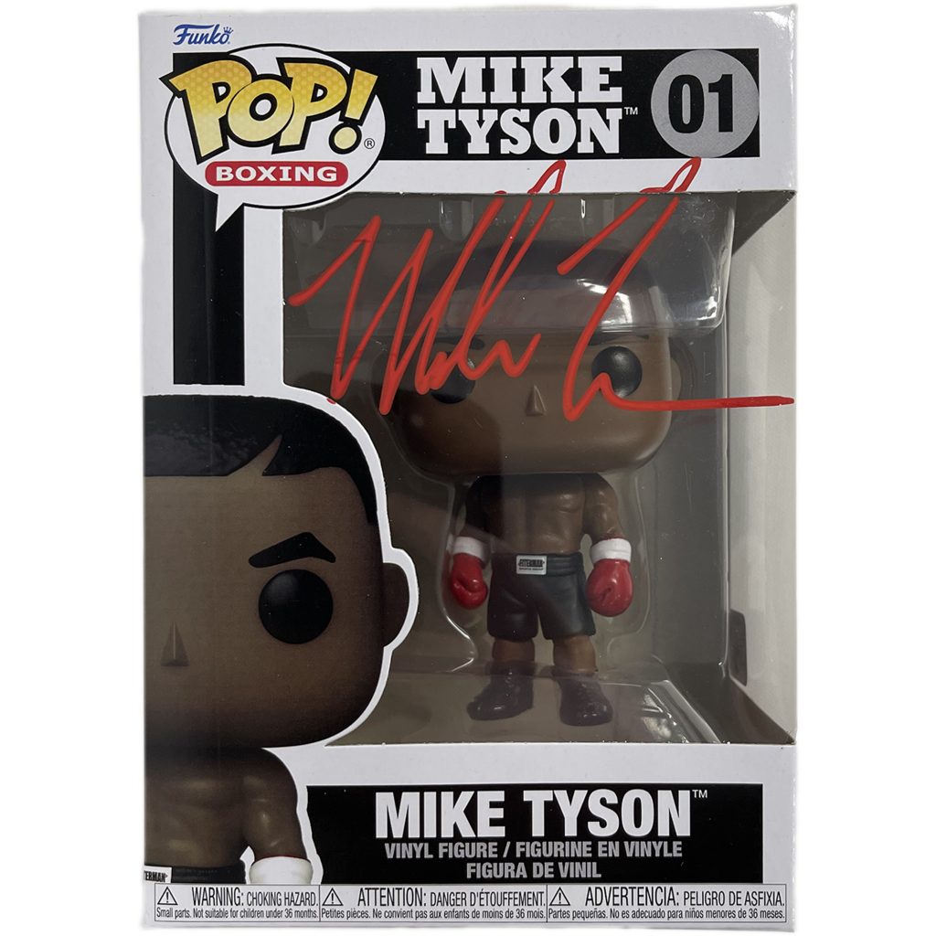 Boxing Mike Tyson Signed And Framed Canvas Taylormade Memorabilia