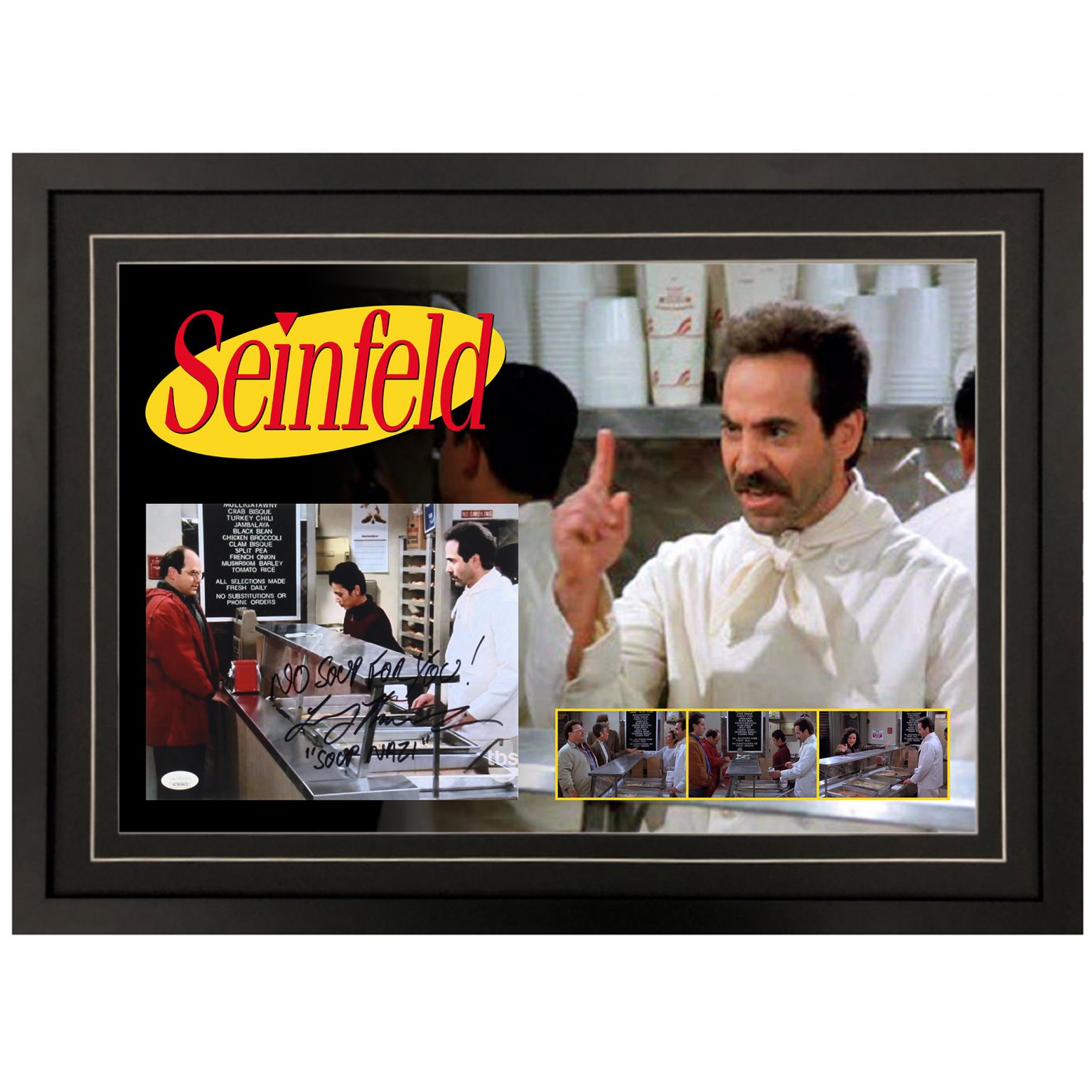 Larry Thomas - "Seinfeld - Soup Nazi" Signed & Framed 8x10 Photo ...