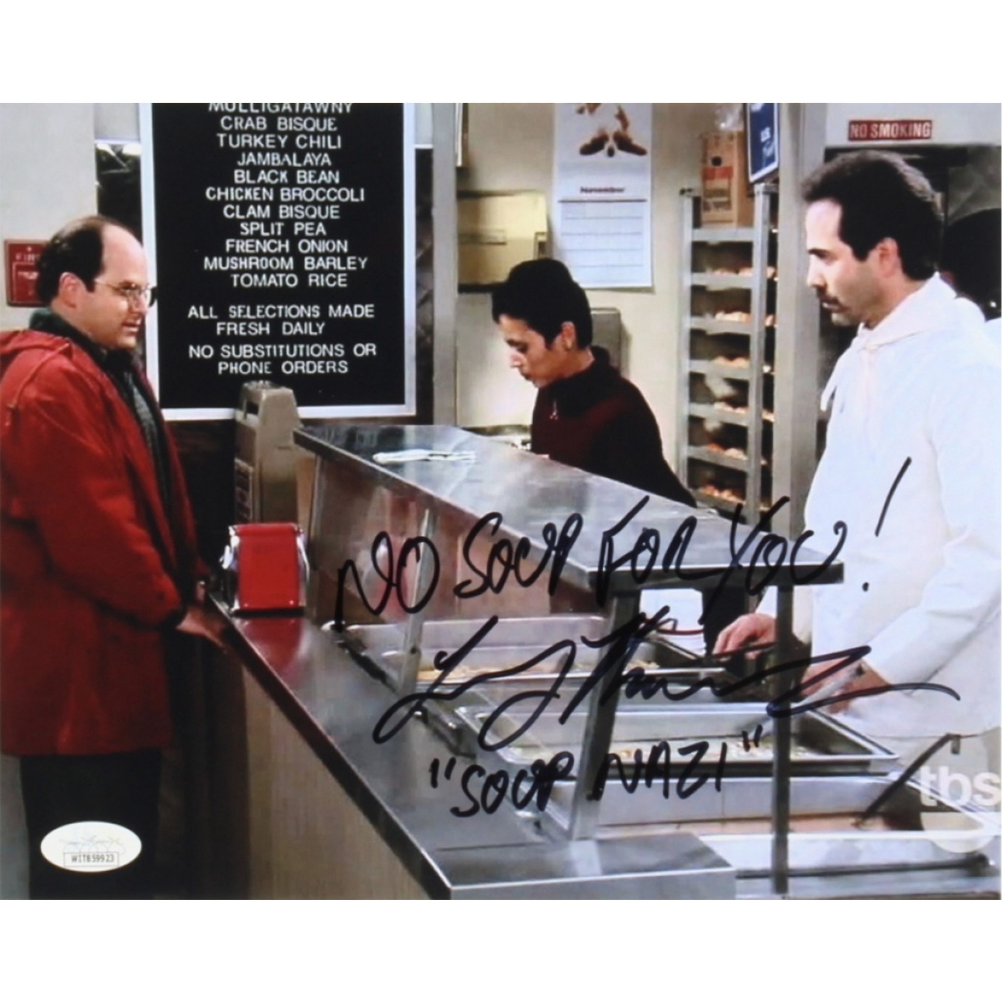 Larry Thomas - "Seinfeld - Soup Nazi" Signed & Framed 8x10 Photo ...