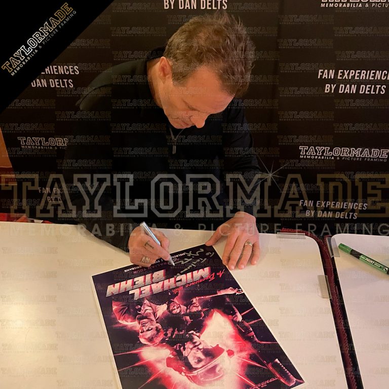 Michael Biehn - Signed & Framed Mini Tour Poster | Taylormade ...