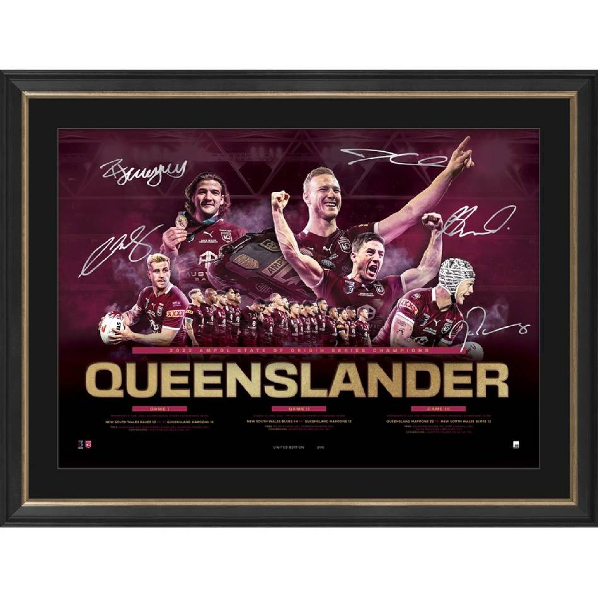 Queensland Maroons - QUEENSLANDER 2022 STATE OF ORIGIN CHAMPIONS ...