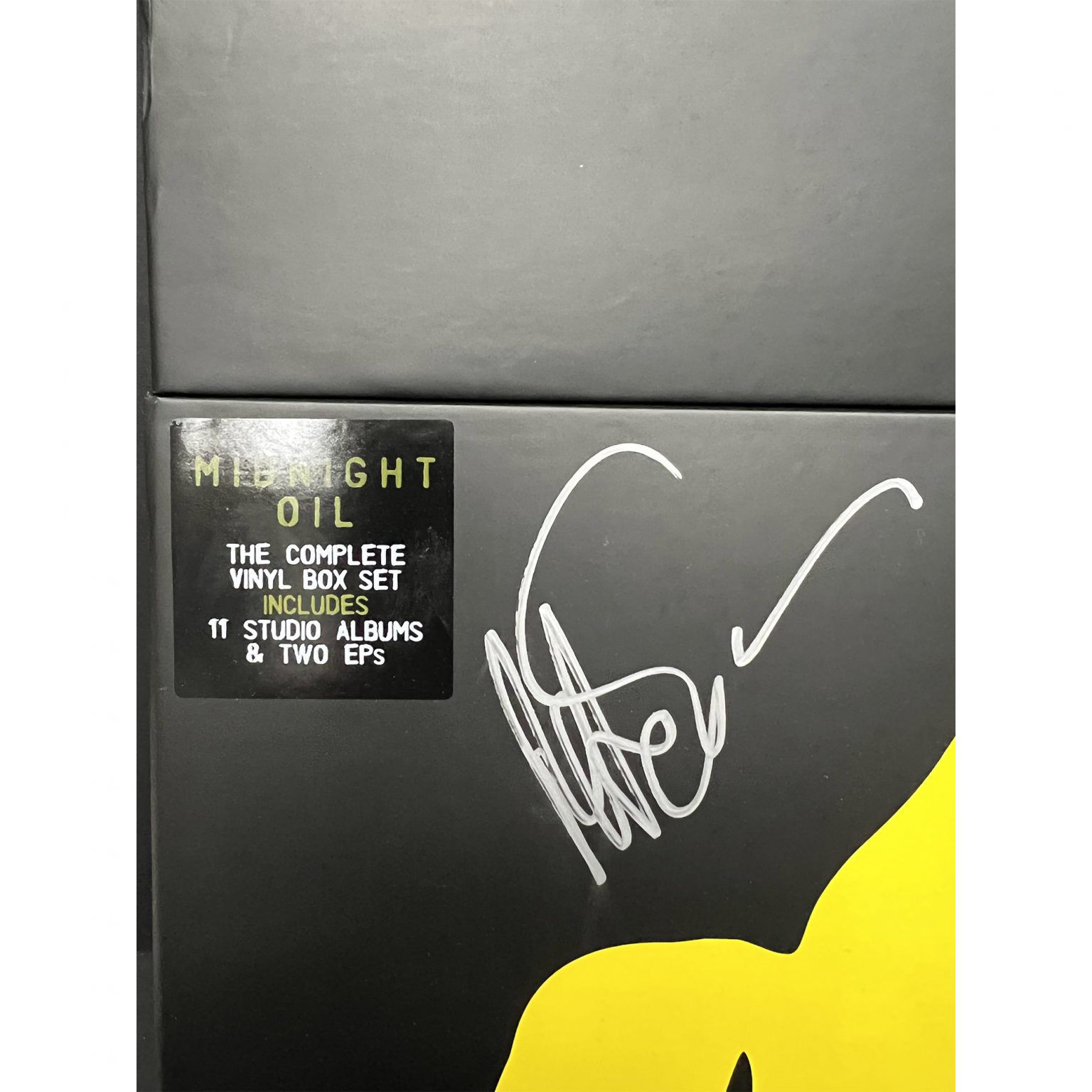 Midnight Oil - Hand Signed "The Vinyl Collection" Deluxe 180gm Vinyl ...