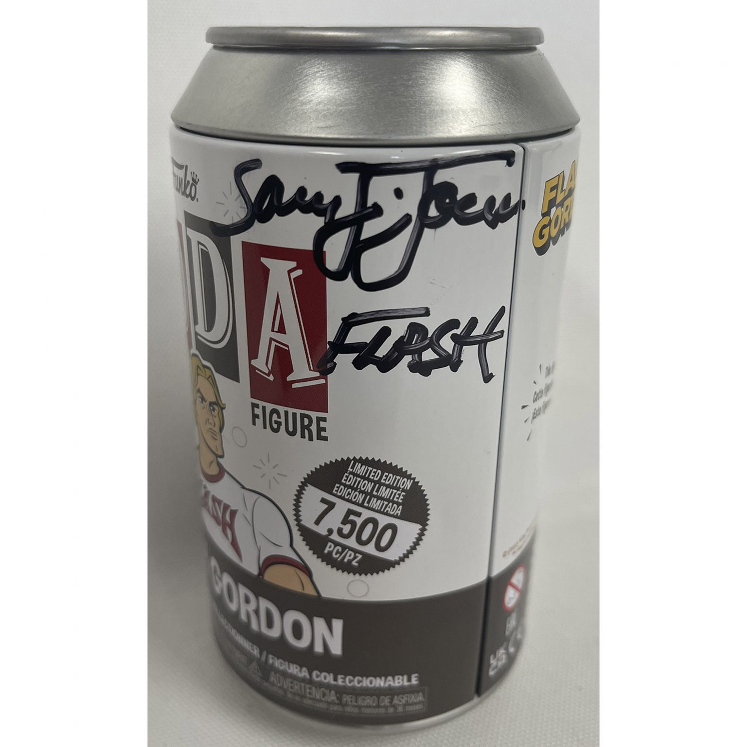Sam J. Jones - "Flash Gordon" Flash Gordon AUTOGRAPHED FUNKO Vinyl Soda ...