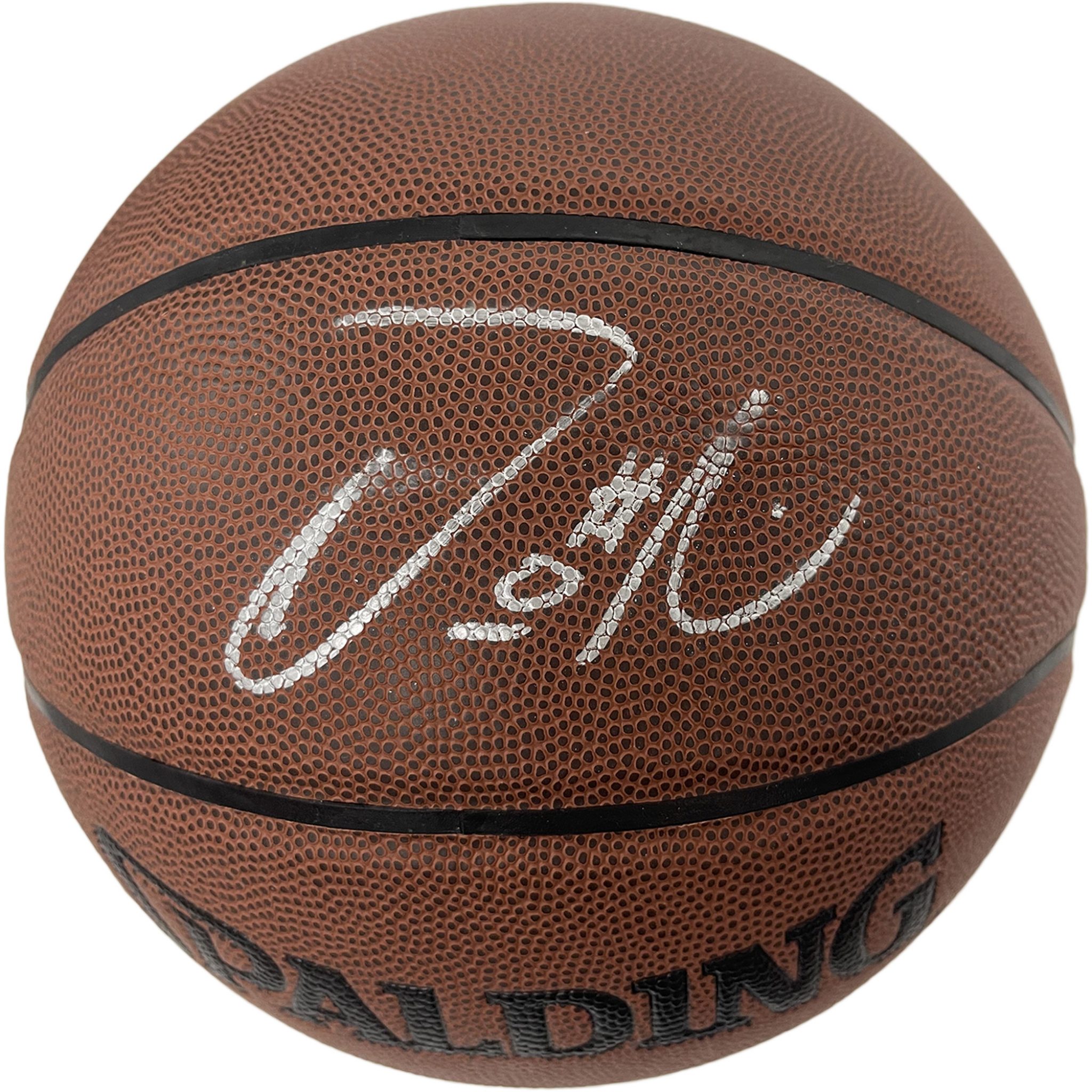 Basketball - Damian Lillard Hand Signed Spalding Basketball (PSA COA ...