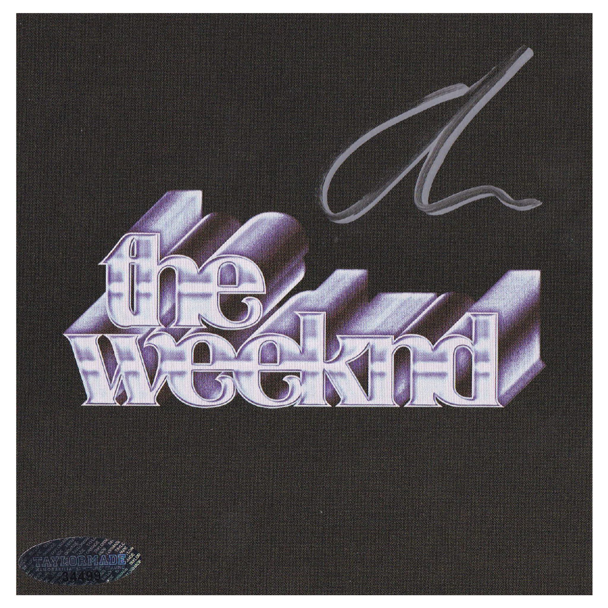 Music - The Weeknd Signed & Framed Dawn FM CD | Taylormade Memorabilia ...