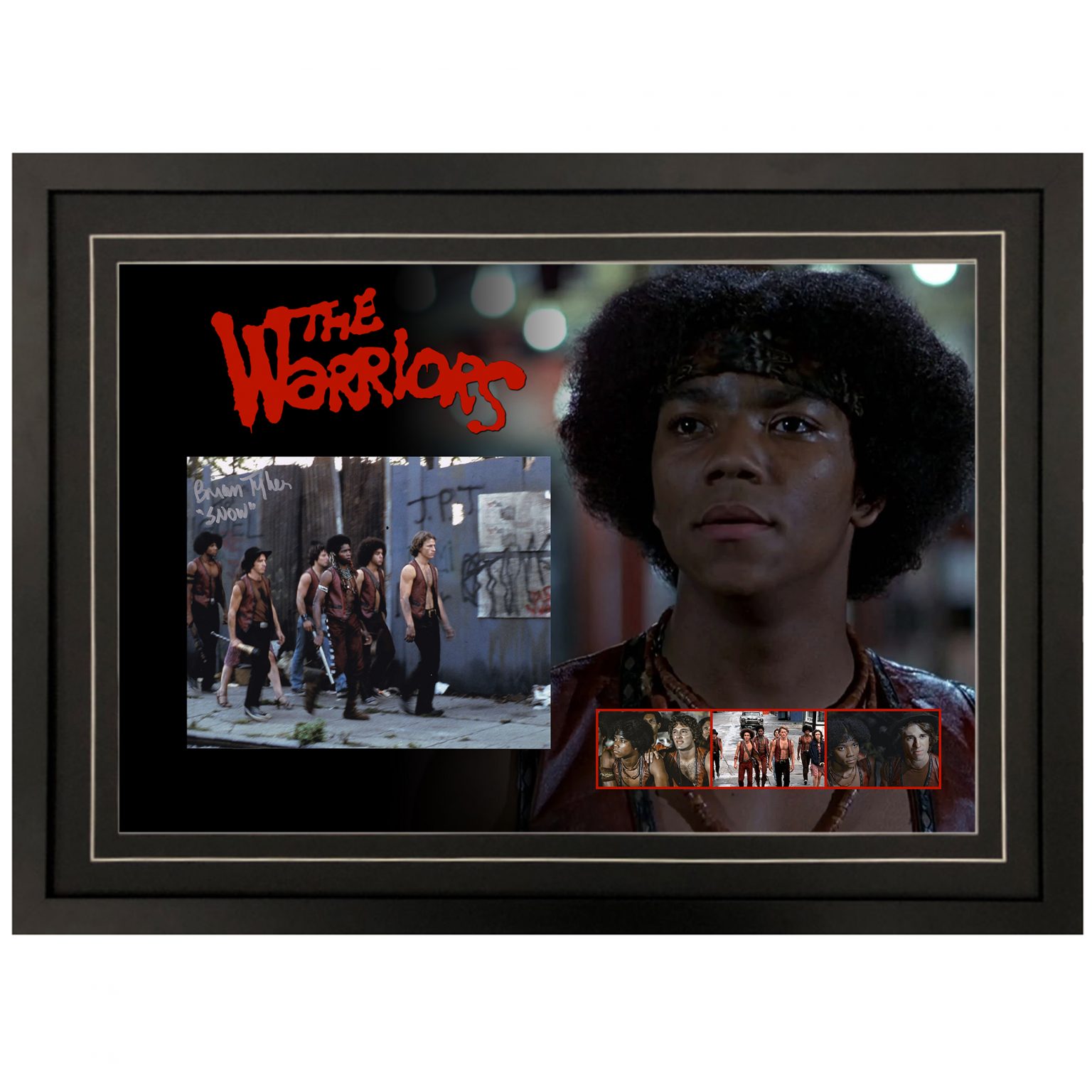 Brian Tyler - "The Warriors - Snow" Signed & Framed 8x10 Photograph ...