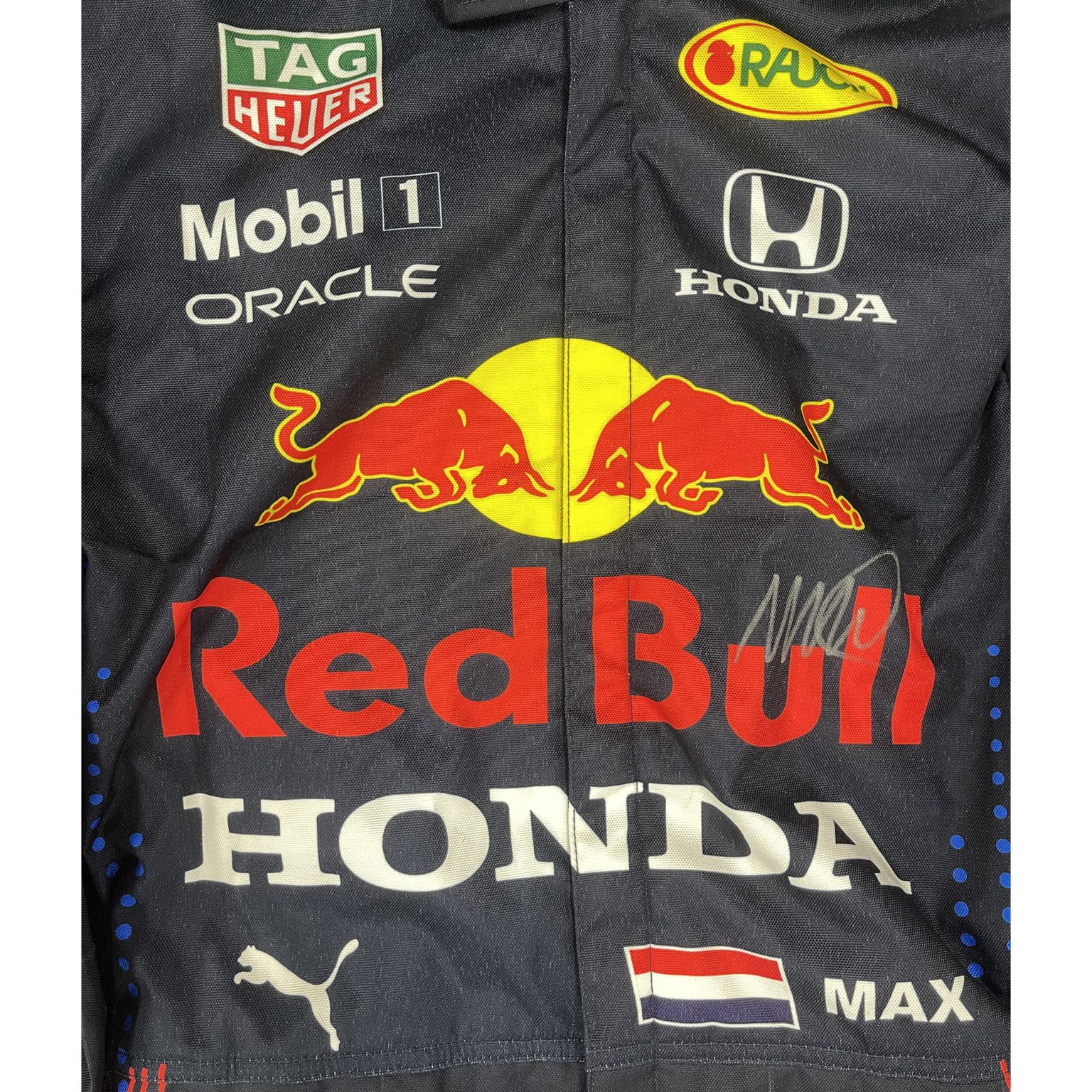 Max Verstappen Red Bull Racing Signed & Framed Full Size Formula One ...