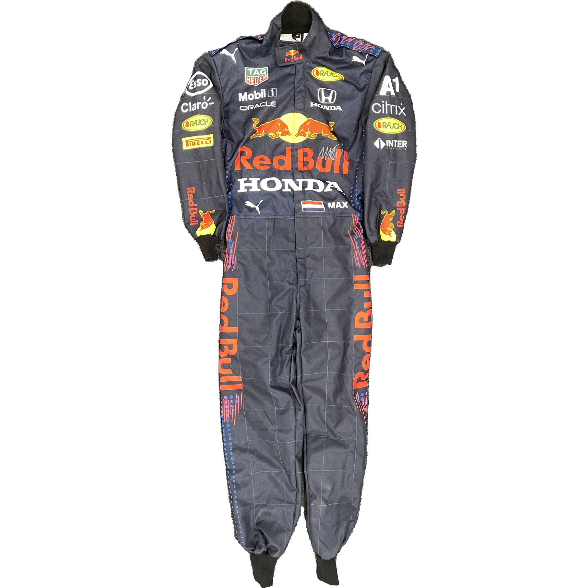 Max Verstappen Red Bull Racing Signed & Framed Full Size Formula One ...