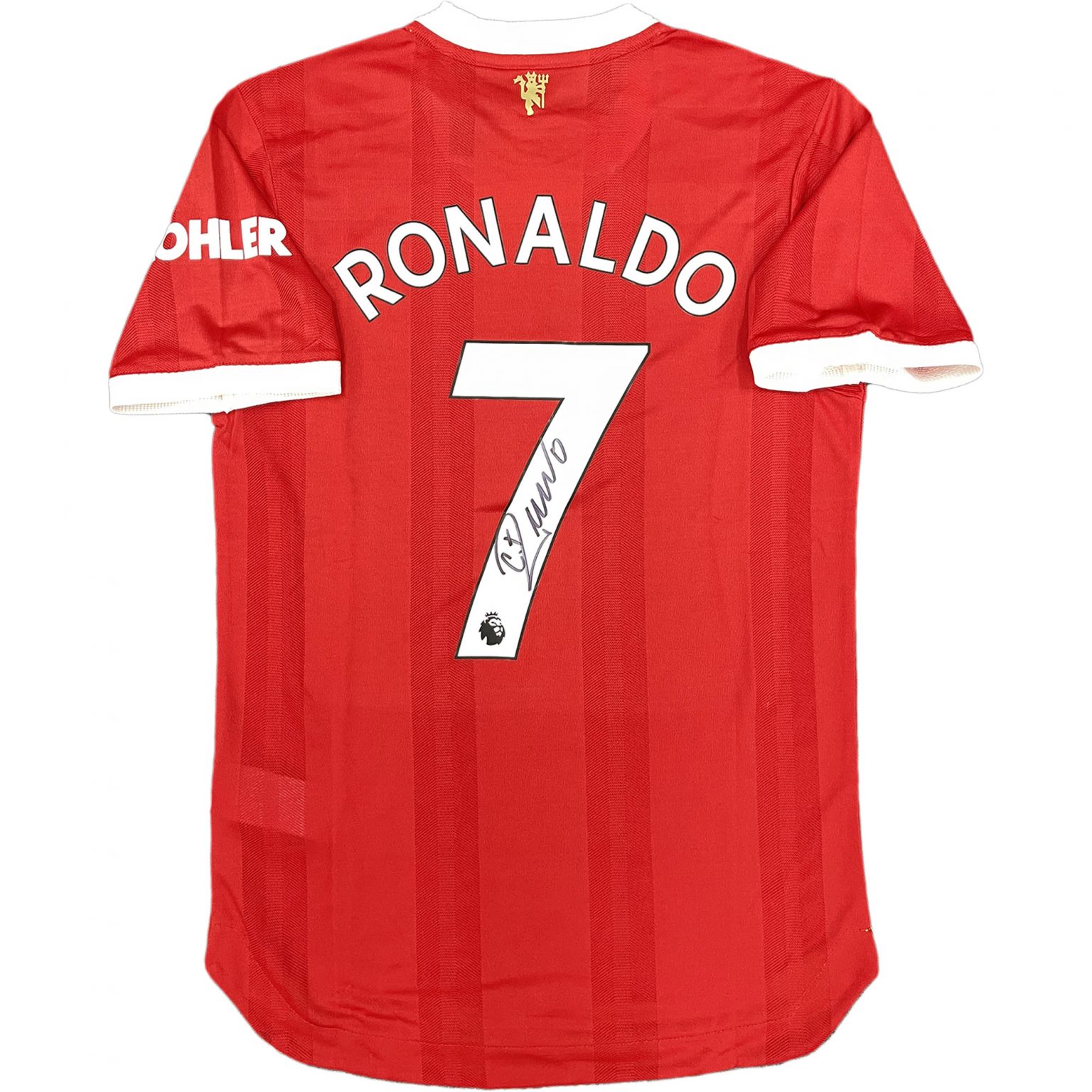 Soccer – Cristiano Ronaldo Signed & Framed Manchester United 2021-22 ...