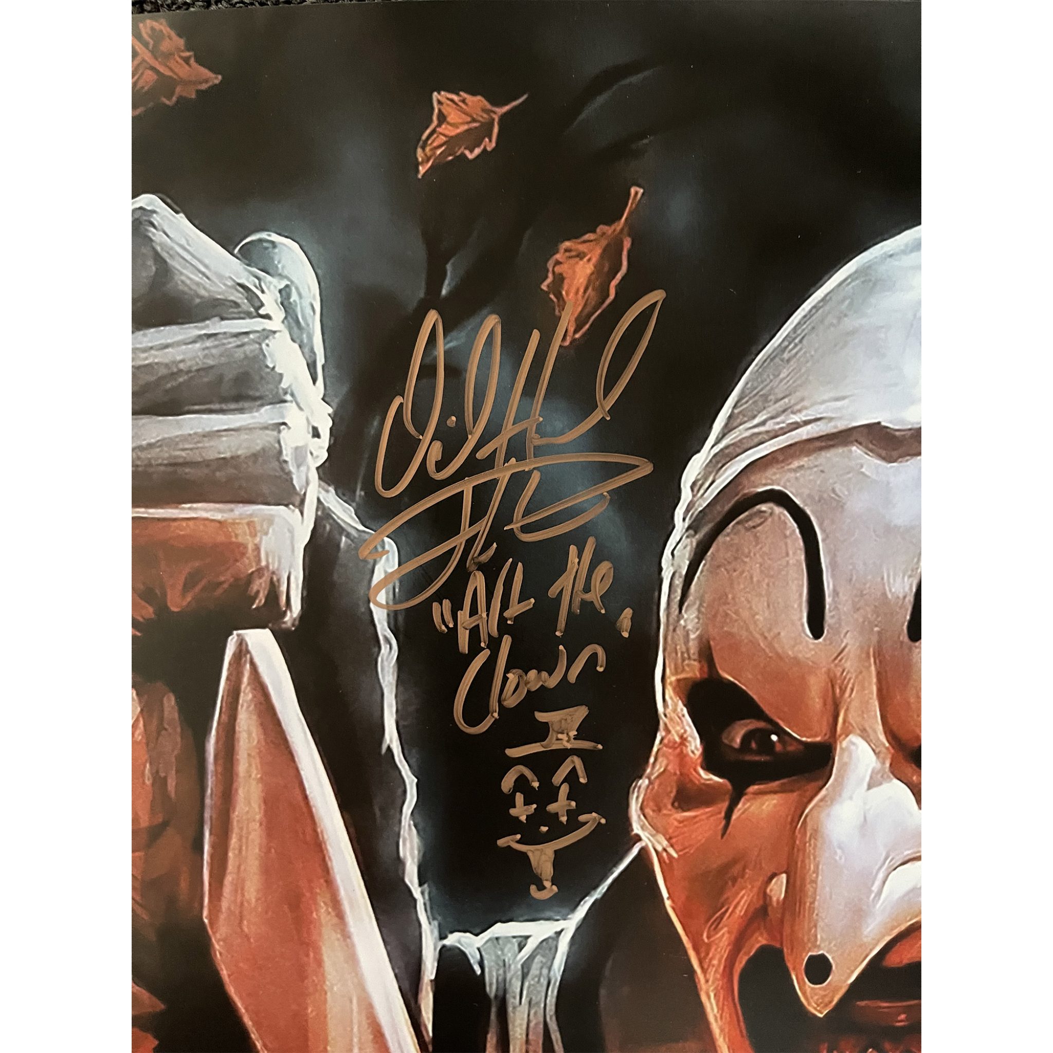 David Howard Thornton - "Terrifier 2" Signed & Framed Movie Poster ...