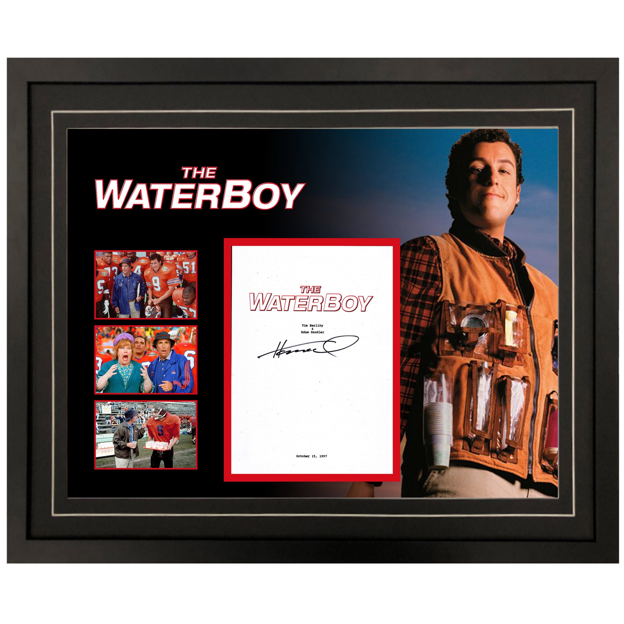 Henry Winkler - Signed & Framed "The Waterboy" Movie Script Cover ...