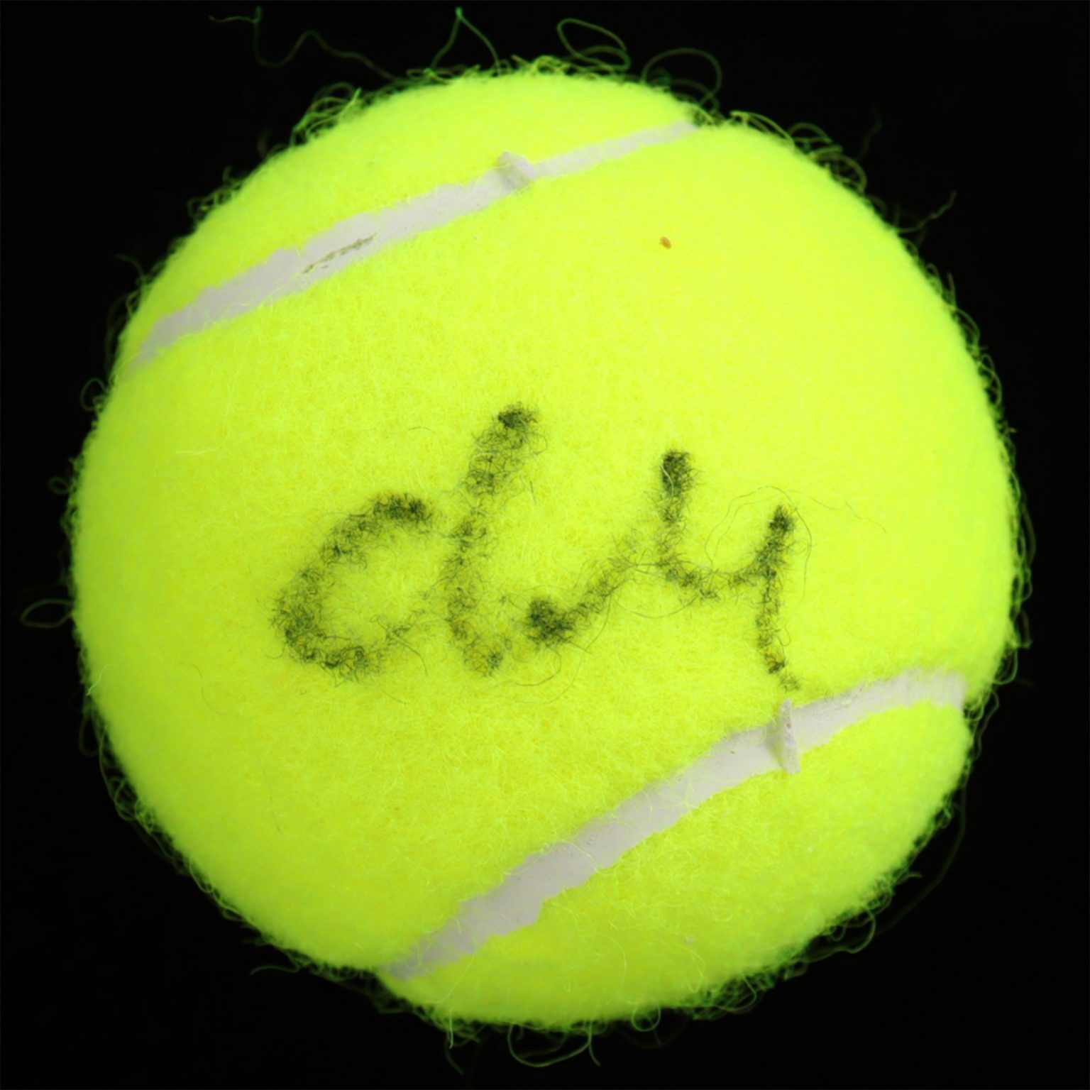 Danill Medvedev Signed & Framed Tennis Ball (ACOA COA) | Taylormade ...