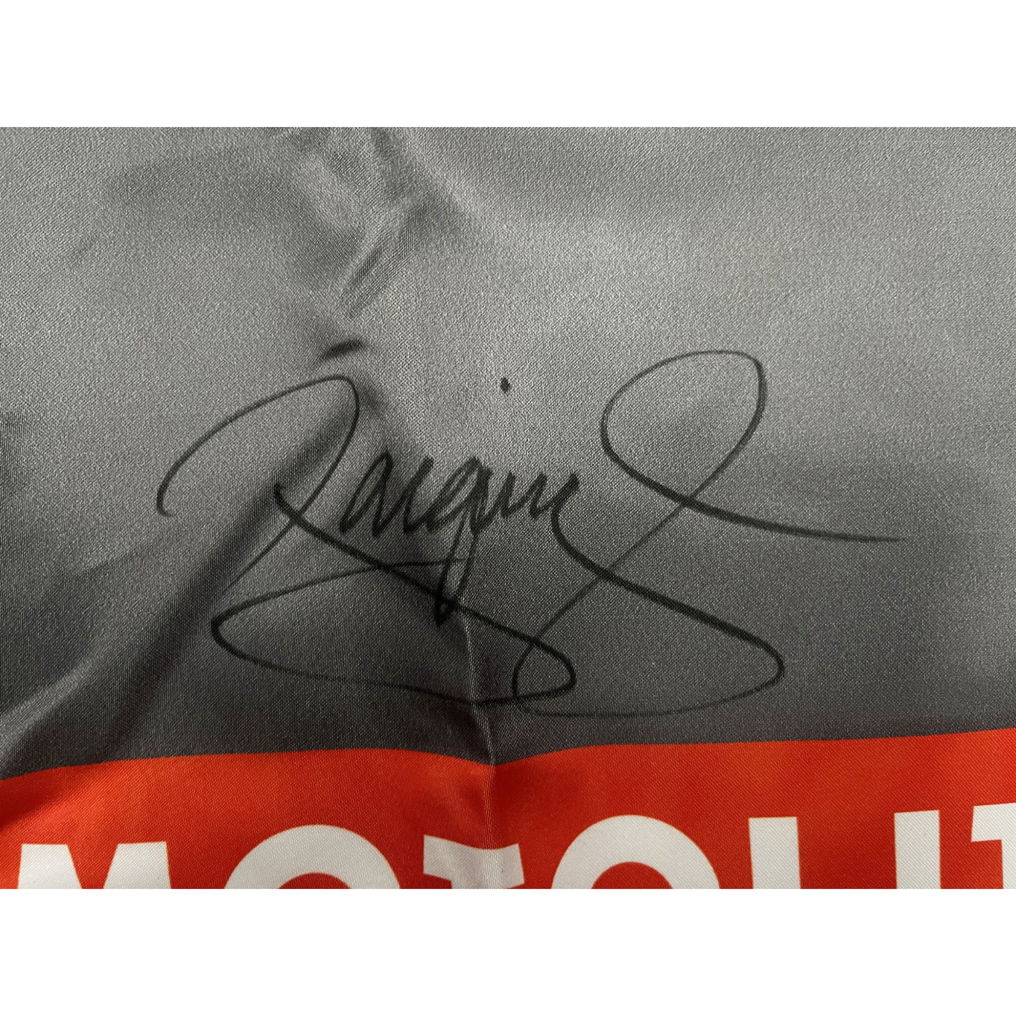 Manny Pacquiao Signed & Framed Boxing Trunks | Taylormade Memorabilia ...