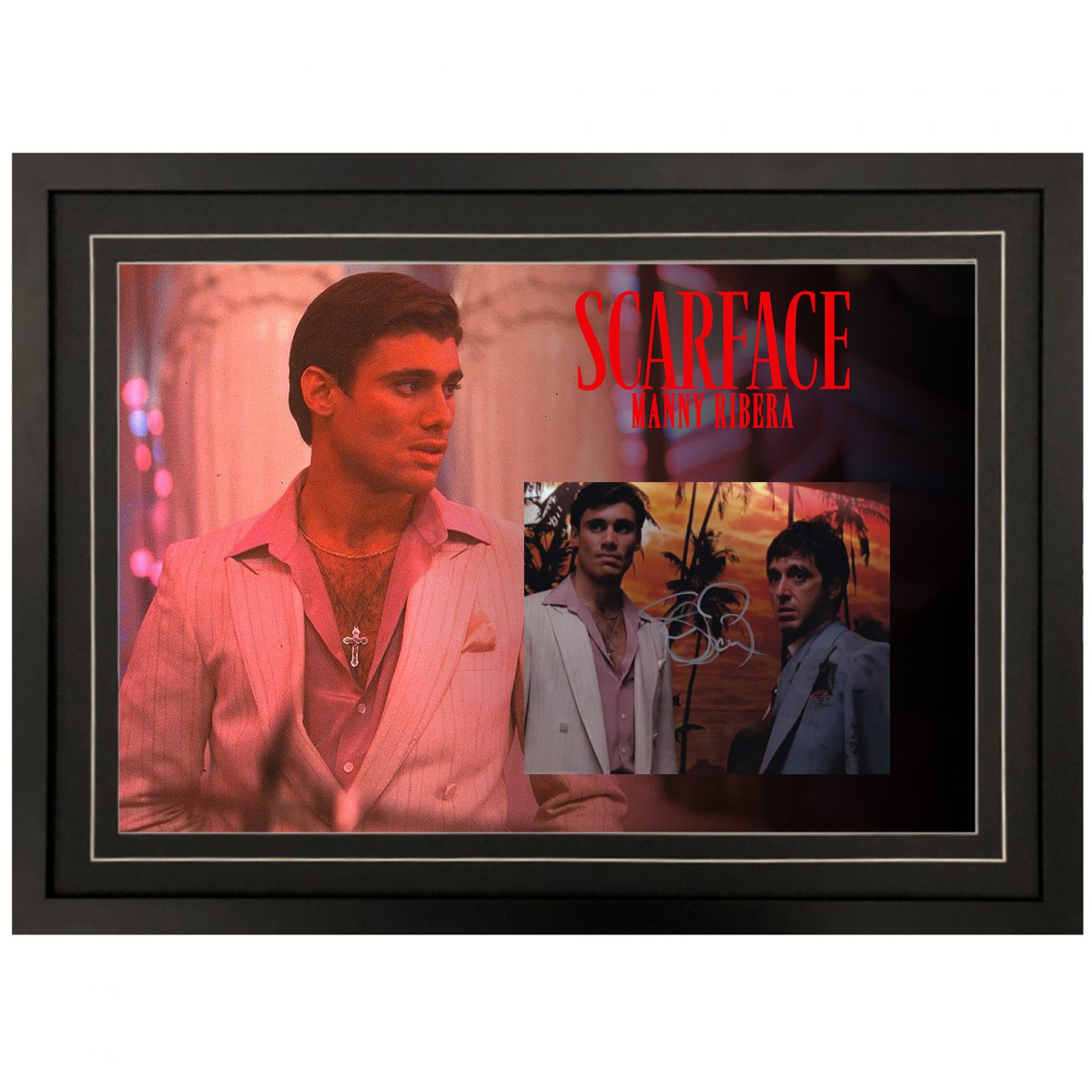 Steven Bauer - "Scarface" Signed & Framed 8x10 Photograph Display E ...
