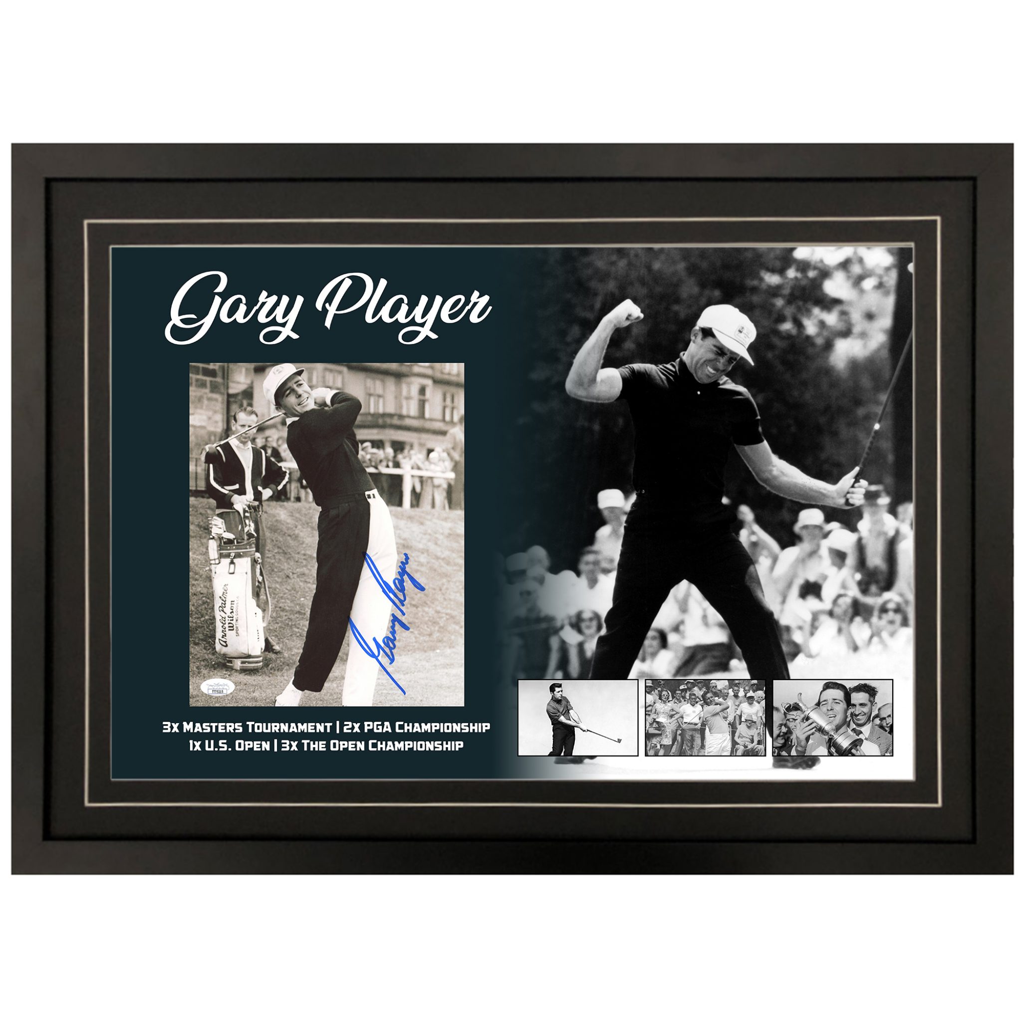Golf - Gary Player Signed & Framed 8x10 Photo Display (JSA COA ...