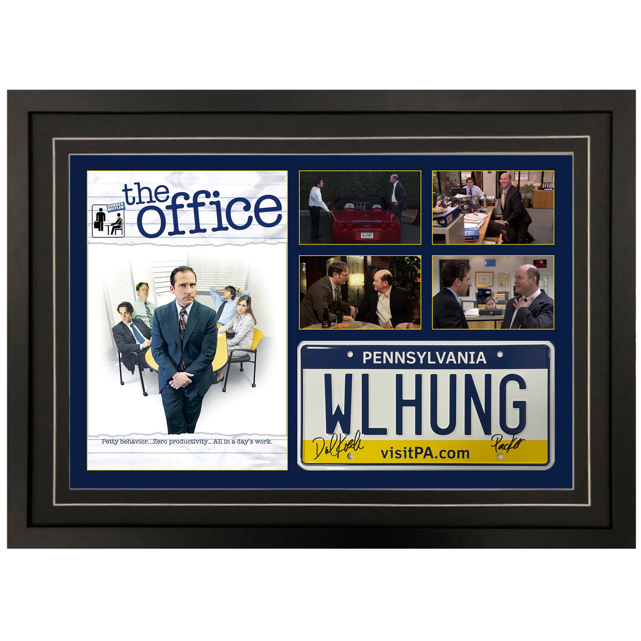 David Koechner - "The Office - Todd Packer" Signed & Framed License ...