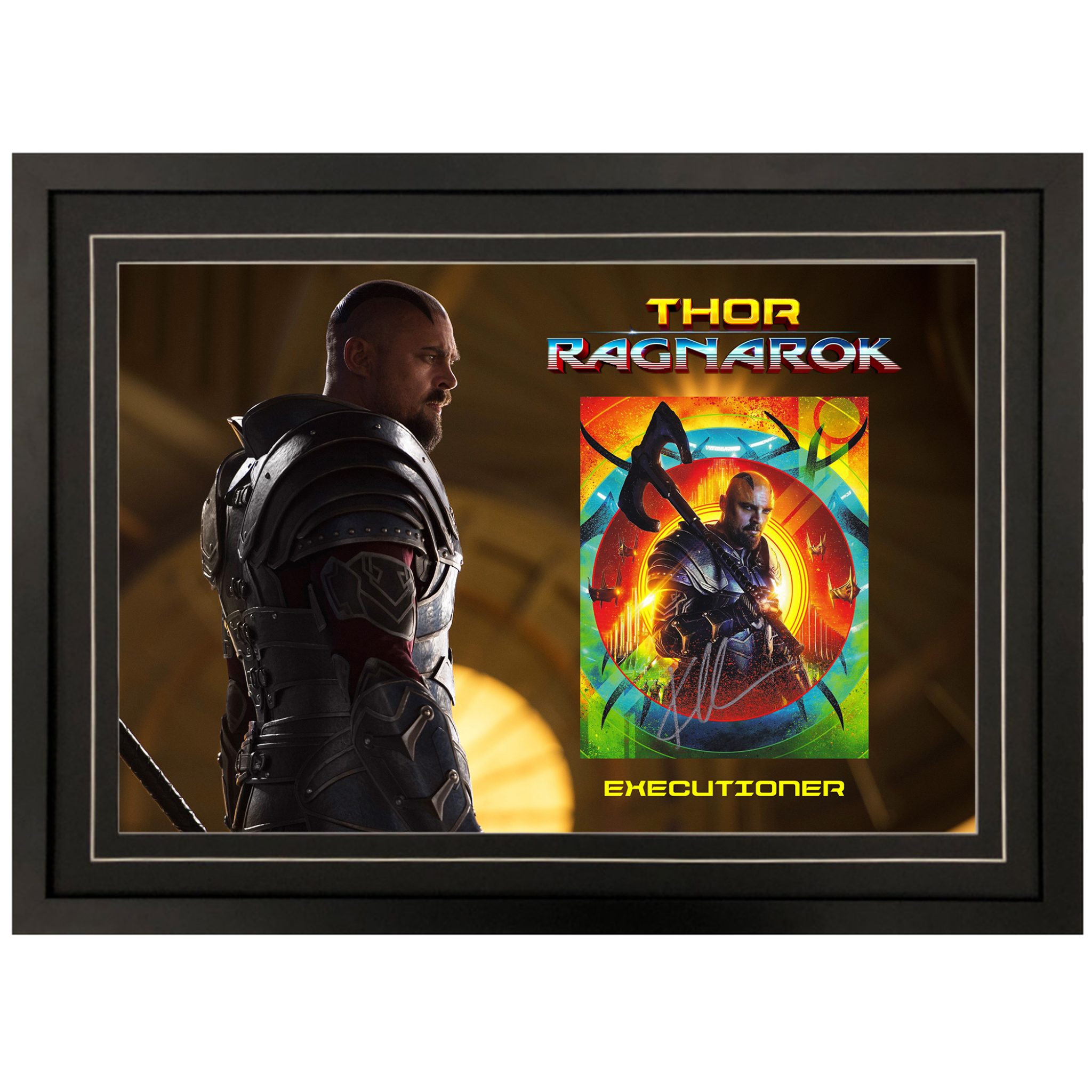 Karl Urban - "Thor: Ragnarok - Executioner" Signed & Framed 8x10 Photo ...
