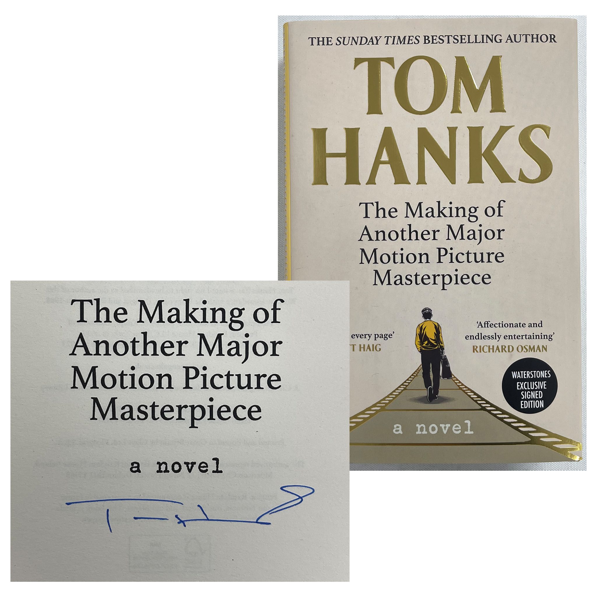 Tom Hanks - Hand Signed "The Making of Another Major Motion Picture ...