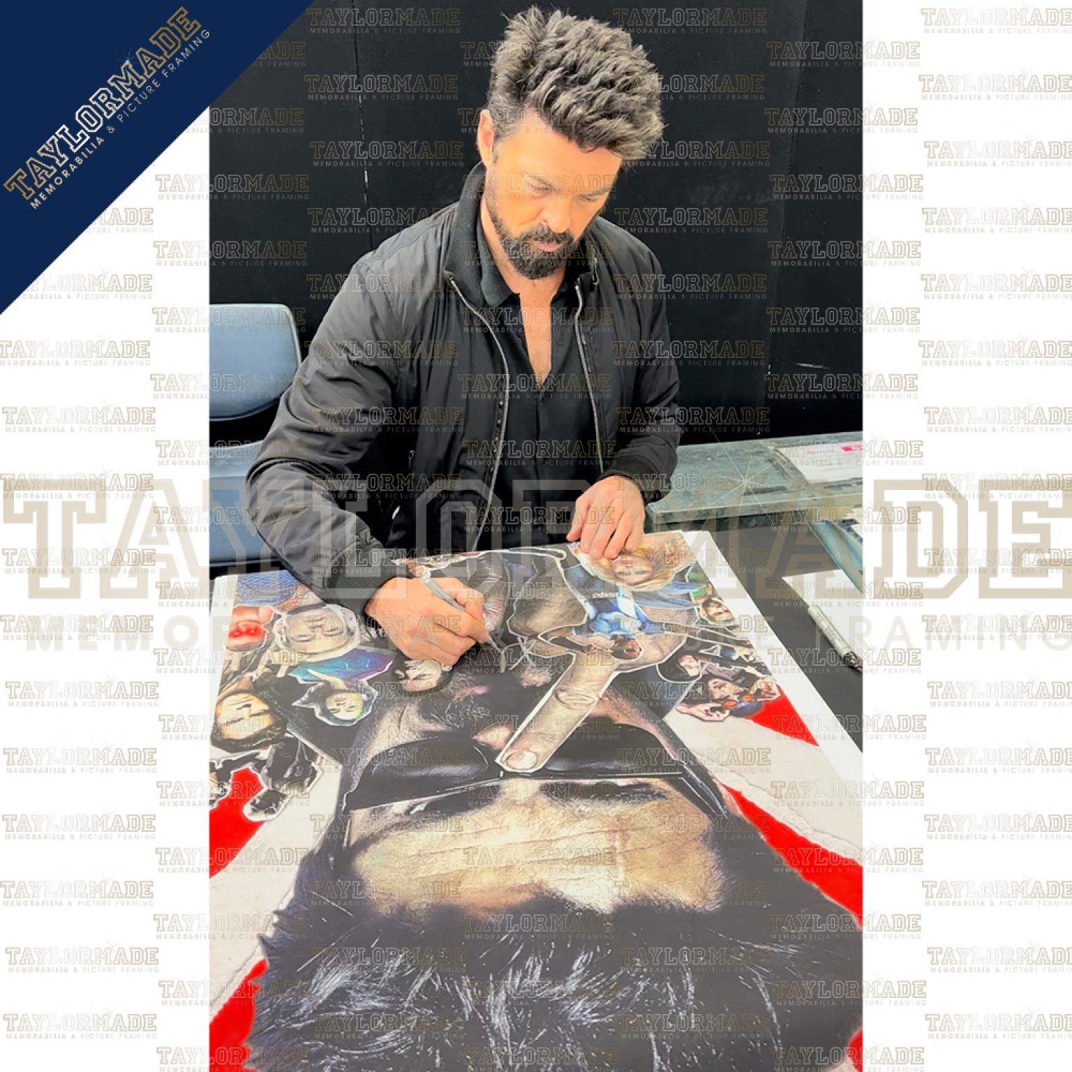 Karl Urban - "The Boys" Signed & Framed Canvas Poster A | Taylormade ...