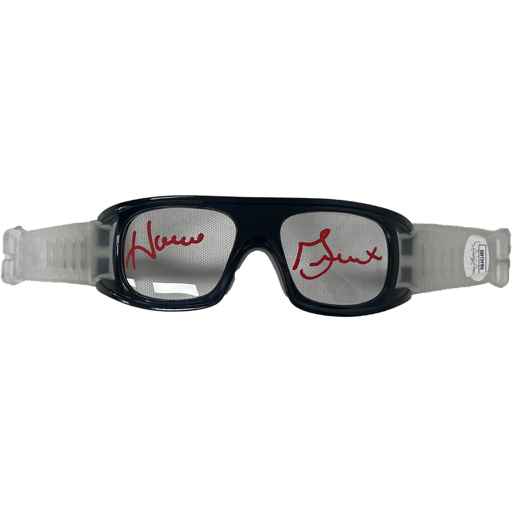 Basketball - Horace Grant Signed & Framed Basketball Goggles (JSA COA ...