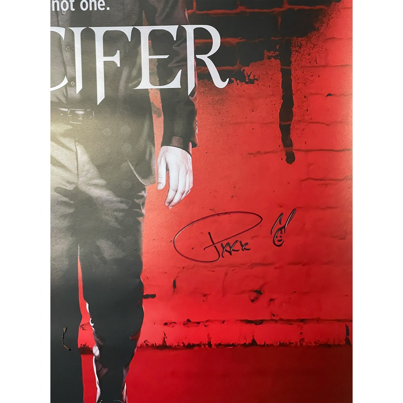 Tom Ellis Signed & Framed Lucifer Movie Poster | Taylormade Memorabilia