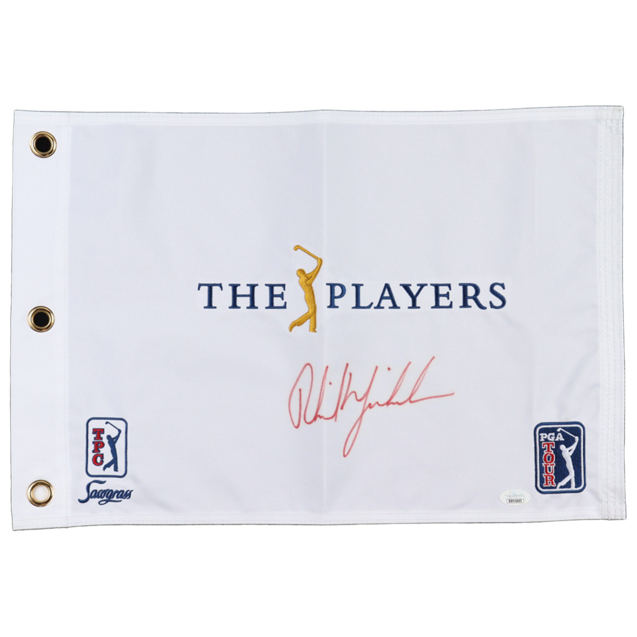 Golf - Phil Mickelson Signed & Framed The Players TPC Sawgrass Pin Flag ...