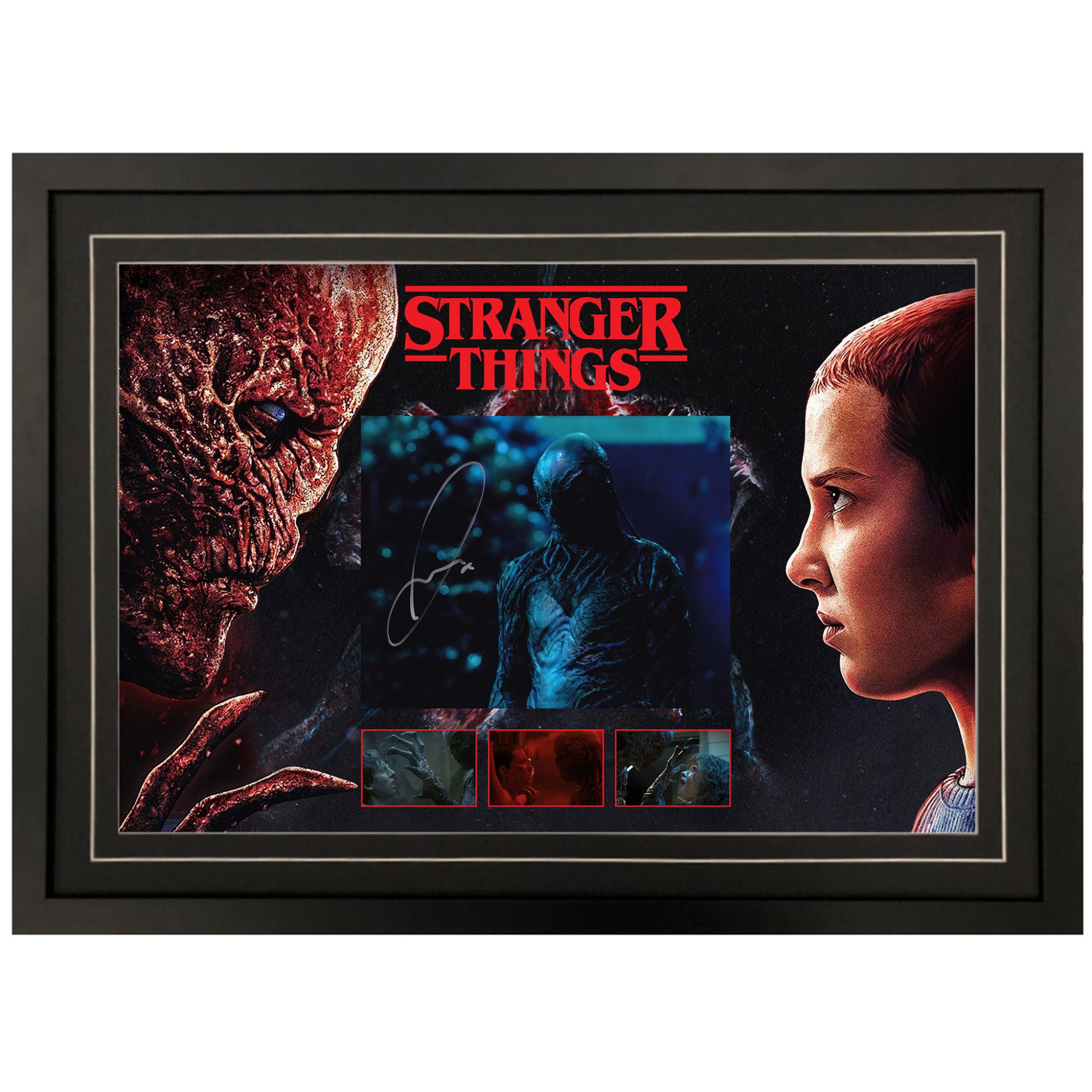 JAMIE CAMPBELL BOWER Signed & Framed Stranger Things 8x10 Photo Display ...