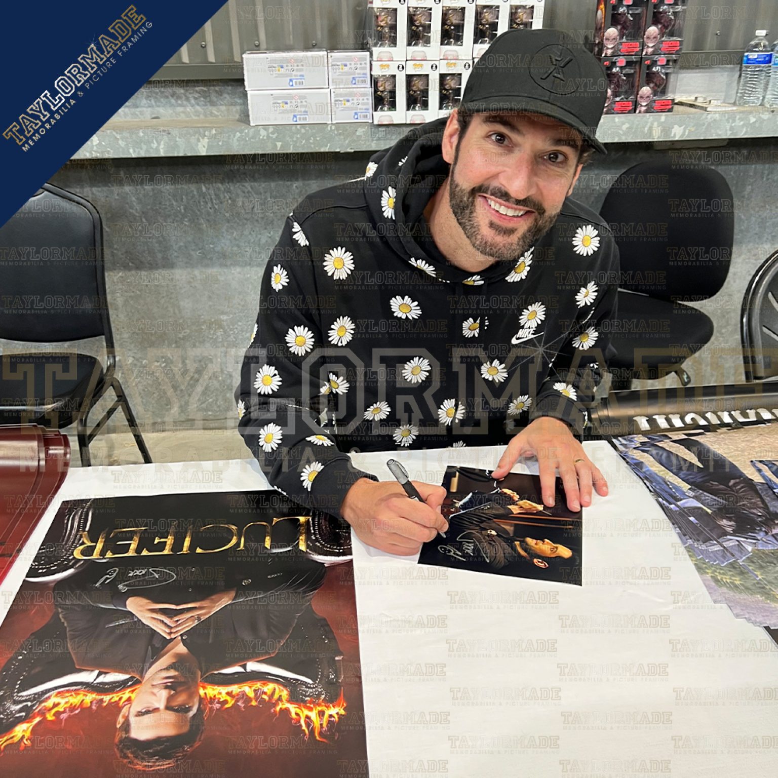 TOM ELLIS Signed & Framed Lucifer 8x10 Photo Display B | Taylormade ...