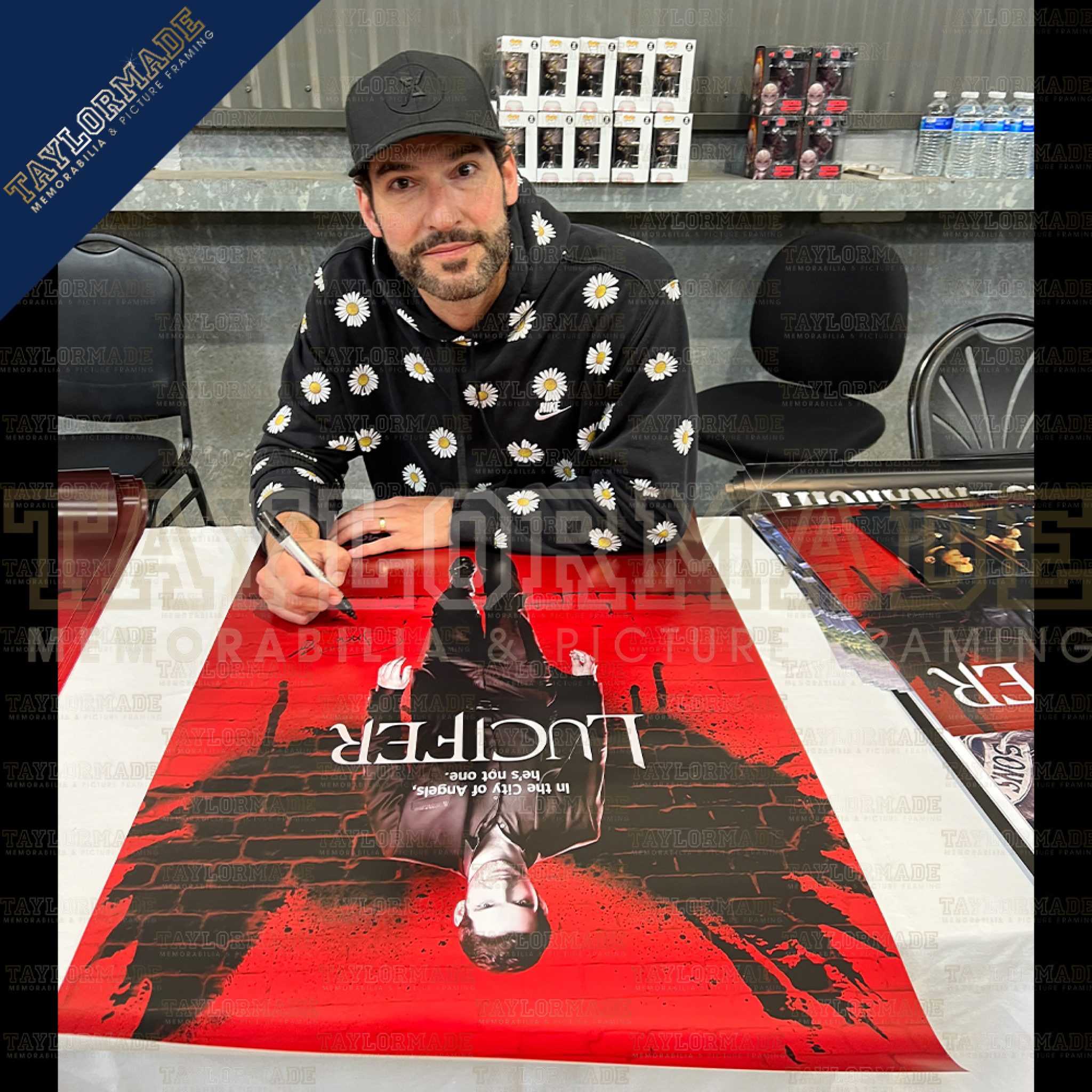 Tom Ellis Signed & Framed Lucifer Movie Poster | Taylormade Memorabilia