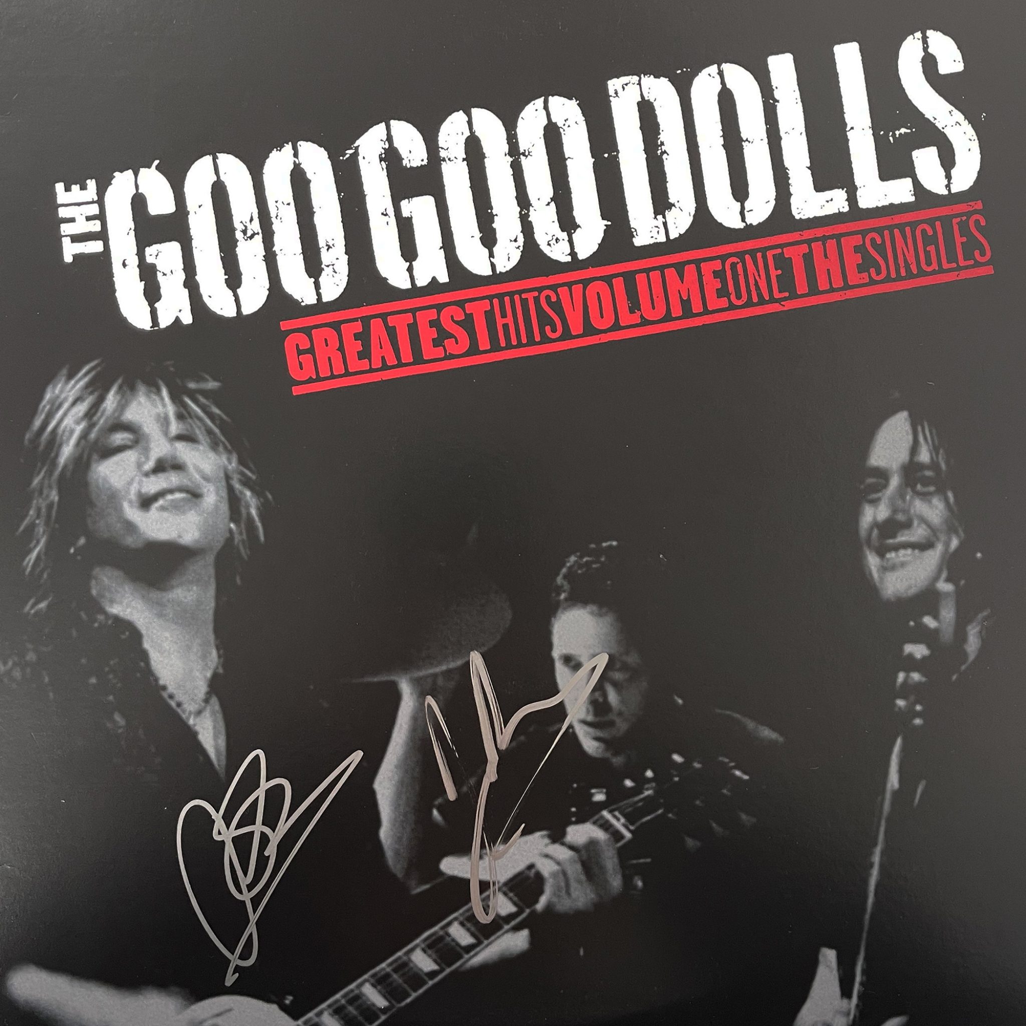 Music - GOO GOO DOLLS Signed & Framed Greatest Hits Vinyl Album Cover ...